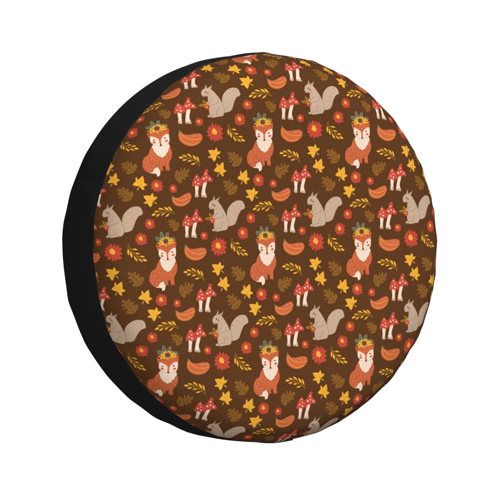 Easygdp Autumn Thanksgiving Wheel Cover,Spare Tire Cover,4-17in Spare ...