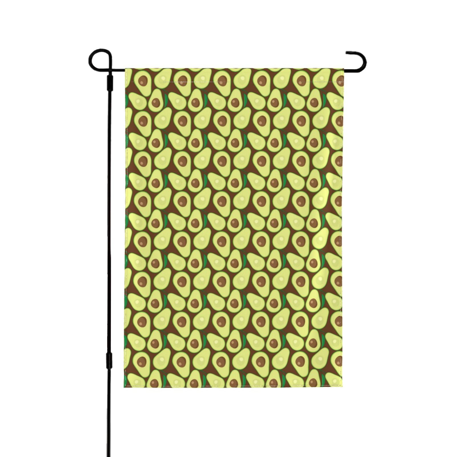 Easygdp Avocado Garden Flag Yard Flag Welcome Flag, Double-Sided ...