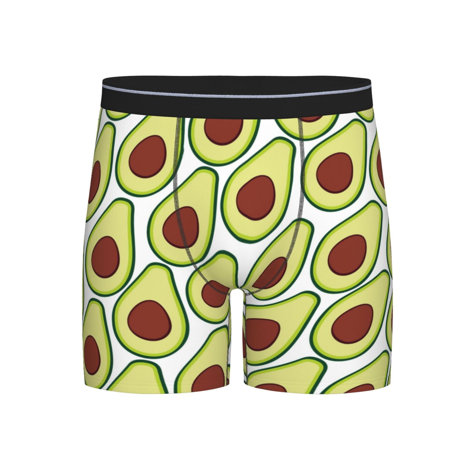 Easygdp Avocado Men's Boxer Briefs Men’s Underwear Boxer Briefs for Men ...
