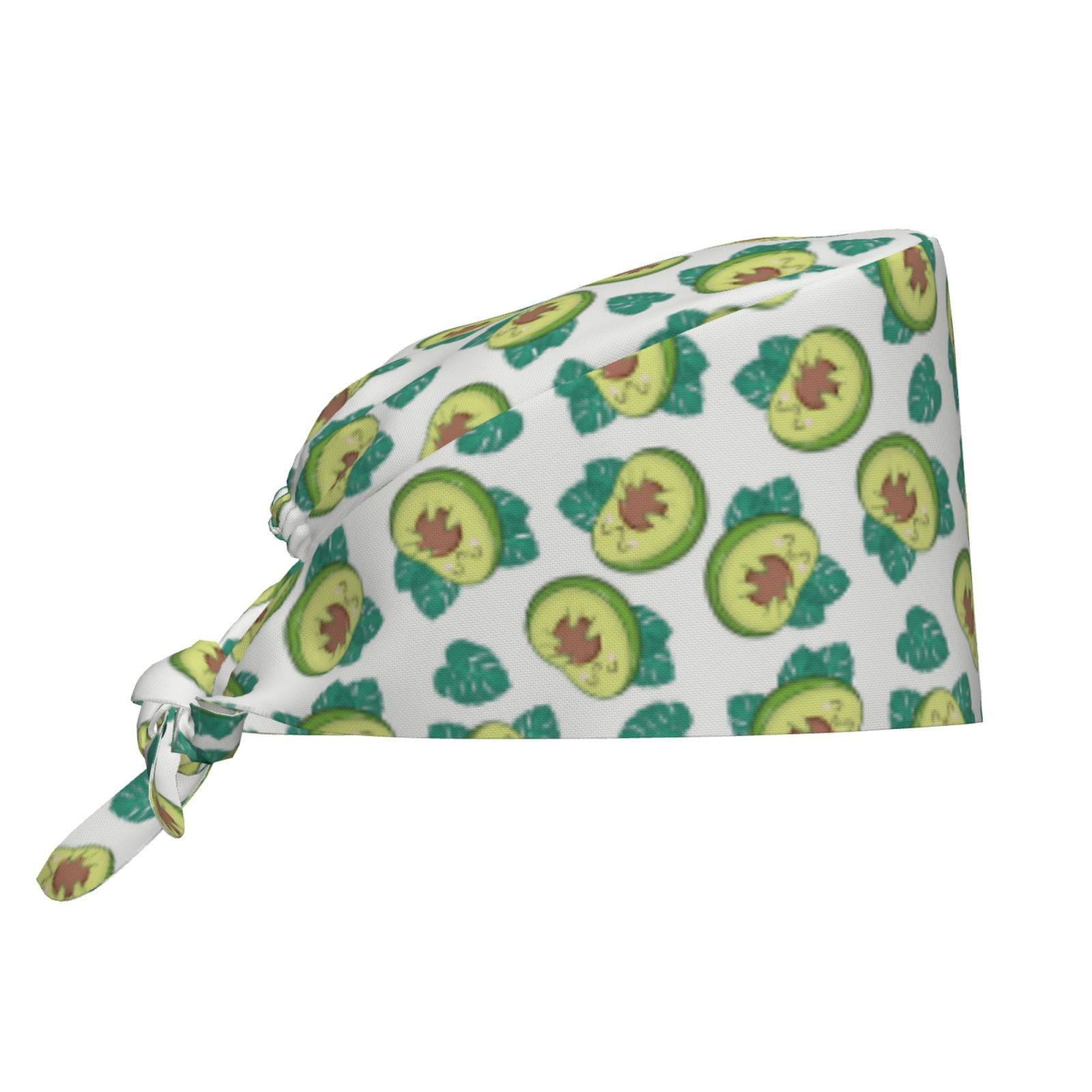 Easygdp Avocado Sleeping Men Women Adjustable Cap Working Hat Tie Back ...