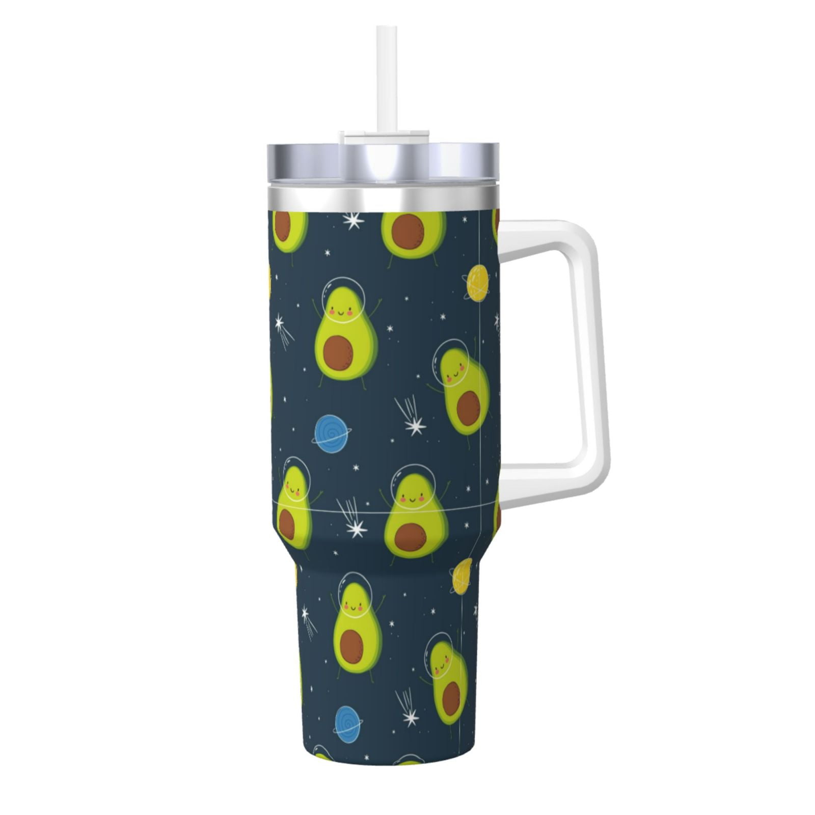 Easygdp Avocado in Space Insulated Stainless Steel Hot/Cold Coffee Cup ...