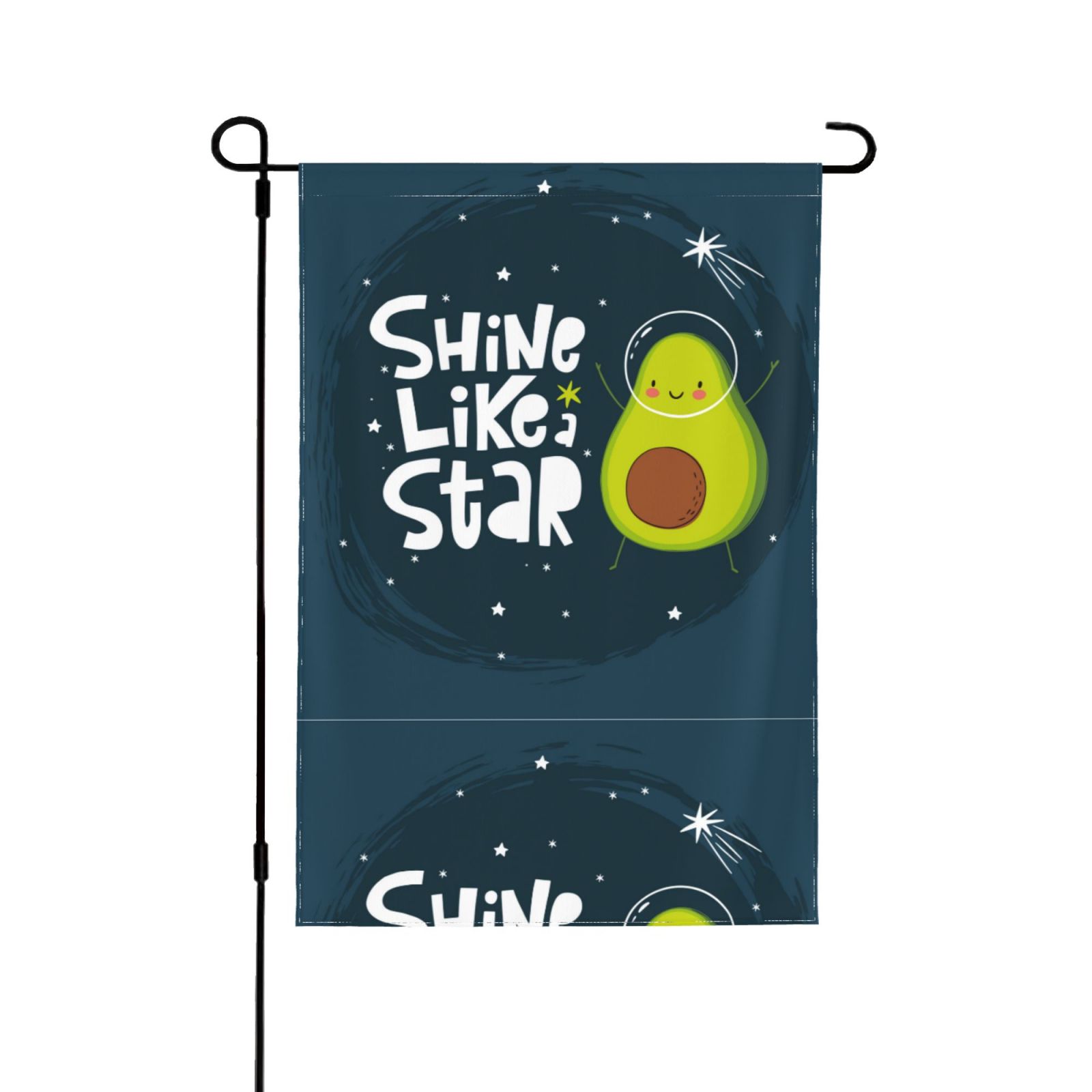 Easygdp Avocado in Space1 Garden Flag Yard Flag Welcome Flag, Double ...