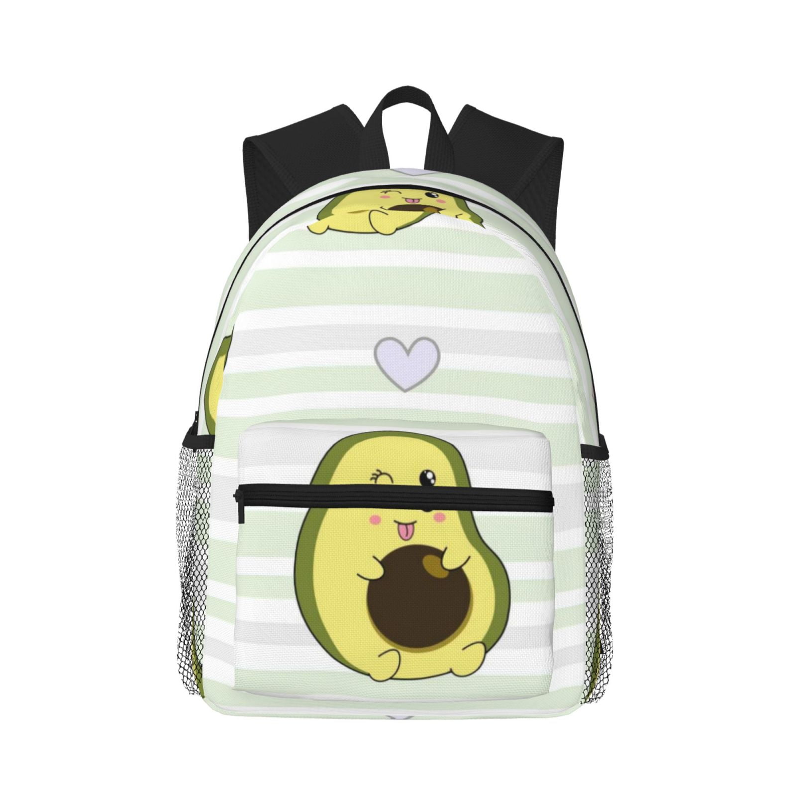 Easygdp Avocado of a Hear Casual Laptop Backpack, Large Capacity ...