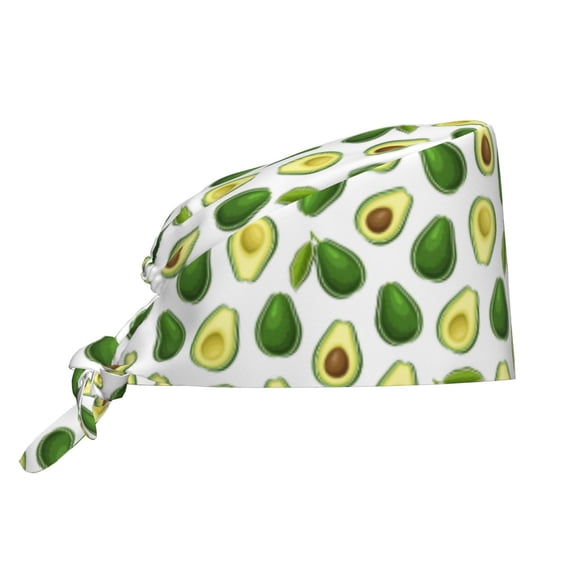 Easygdp Avocado1 Men Women Adjustable Cap Working Hat Tie Back Cap ...