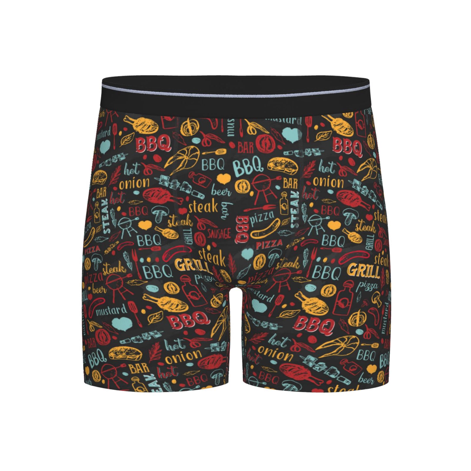 Easygdp BBQ Barbecue Grill Men's Boxer Briefs Men’s Underwear Boxer ...