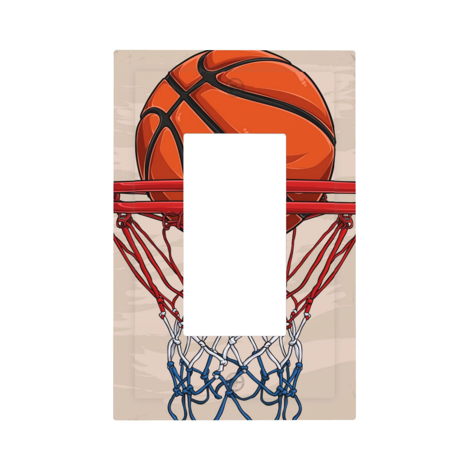 Easygdp Basketball Shot Decorator Light Switch or Receptacle Outlet ...