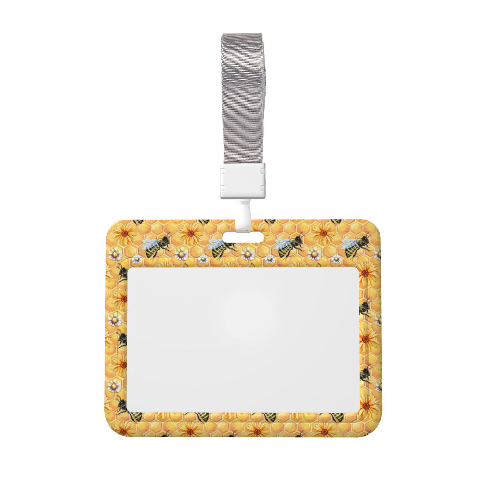Easygdp Bee Wasp Card Badge Holder Work Badge Sleeve for Office, School ...