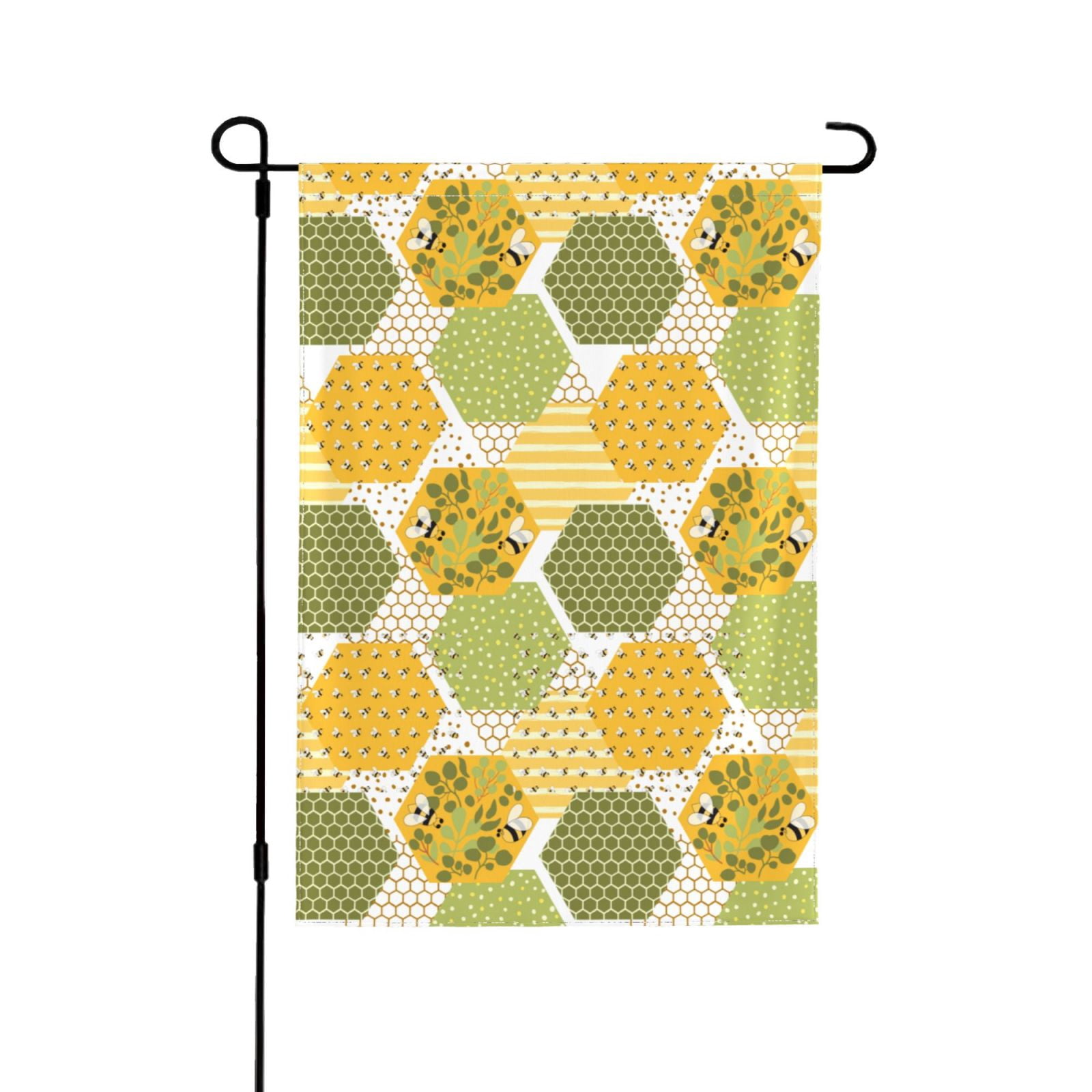 Easygdp Bee honey Garden Flag Yard Flag Welcome Flag, Double-Sided ...