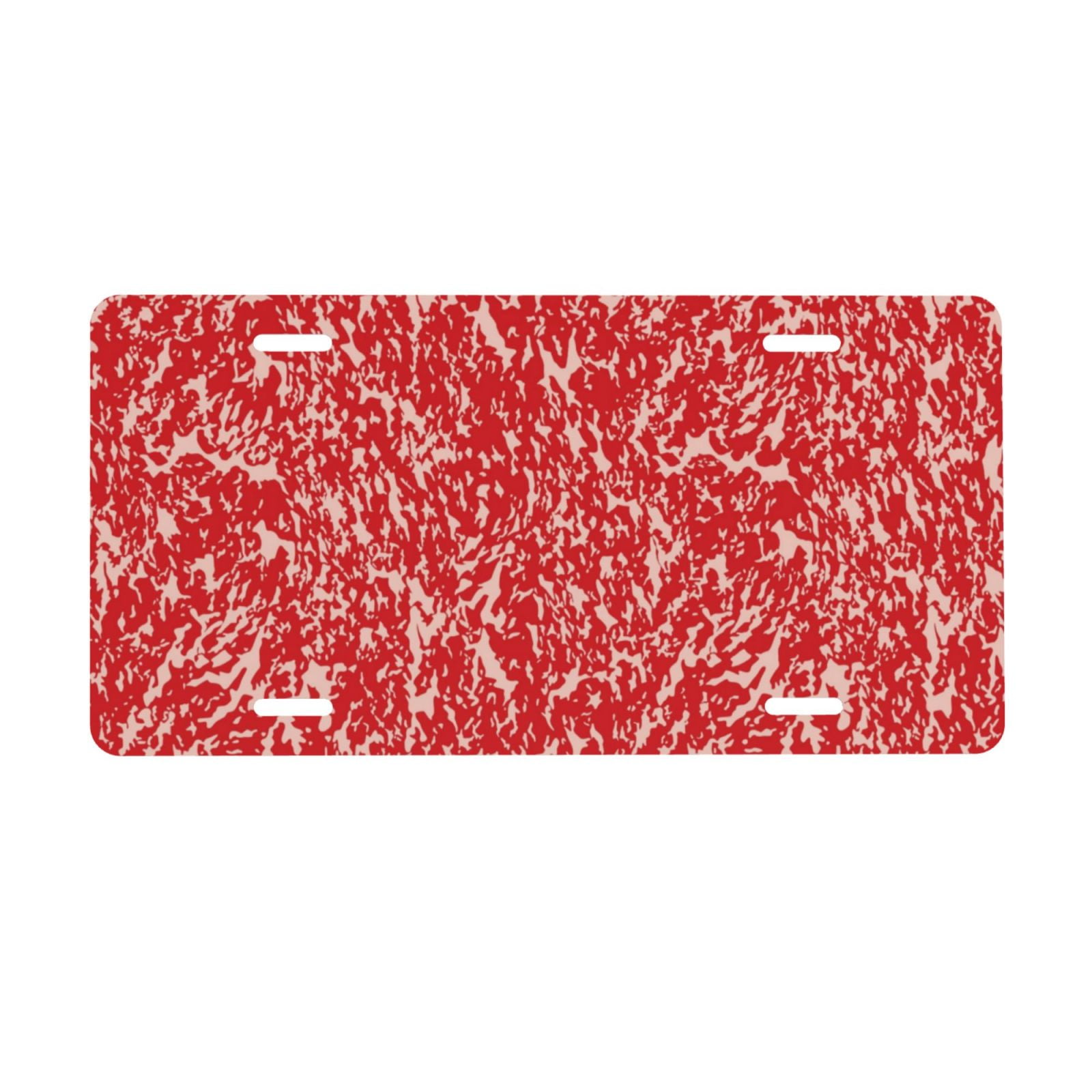 Easygdp Beef License Plate Car Front License Plate Car Decoration Car ...