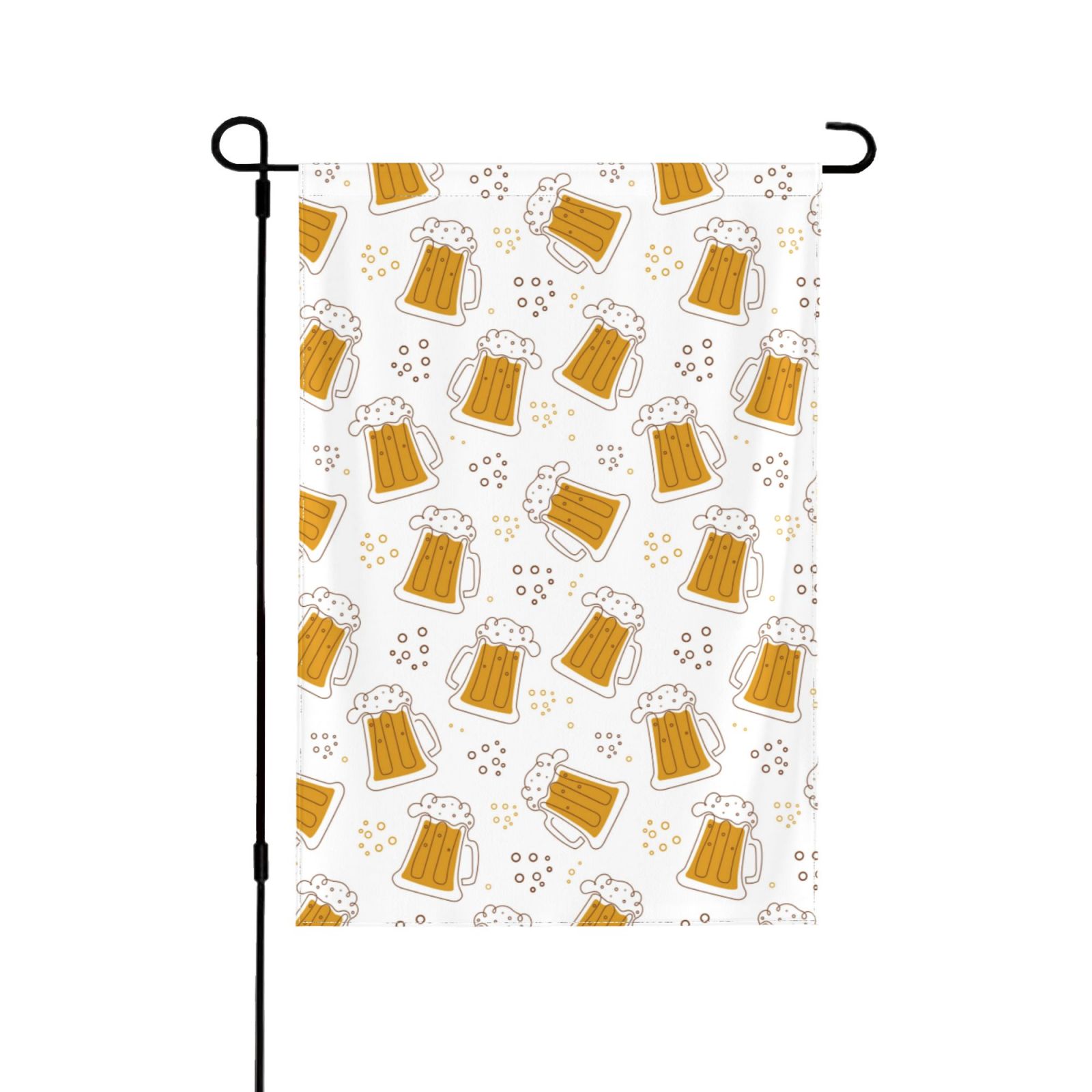 Easygdp Beer Garden Flag Yard Flag Welcome Flag, Double-Sided, Weather ...