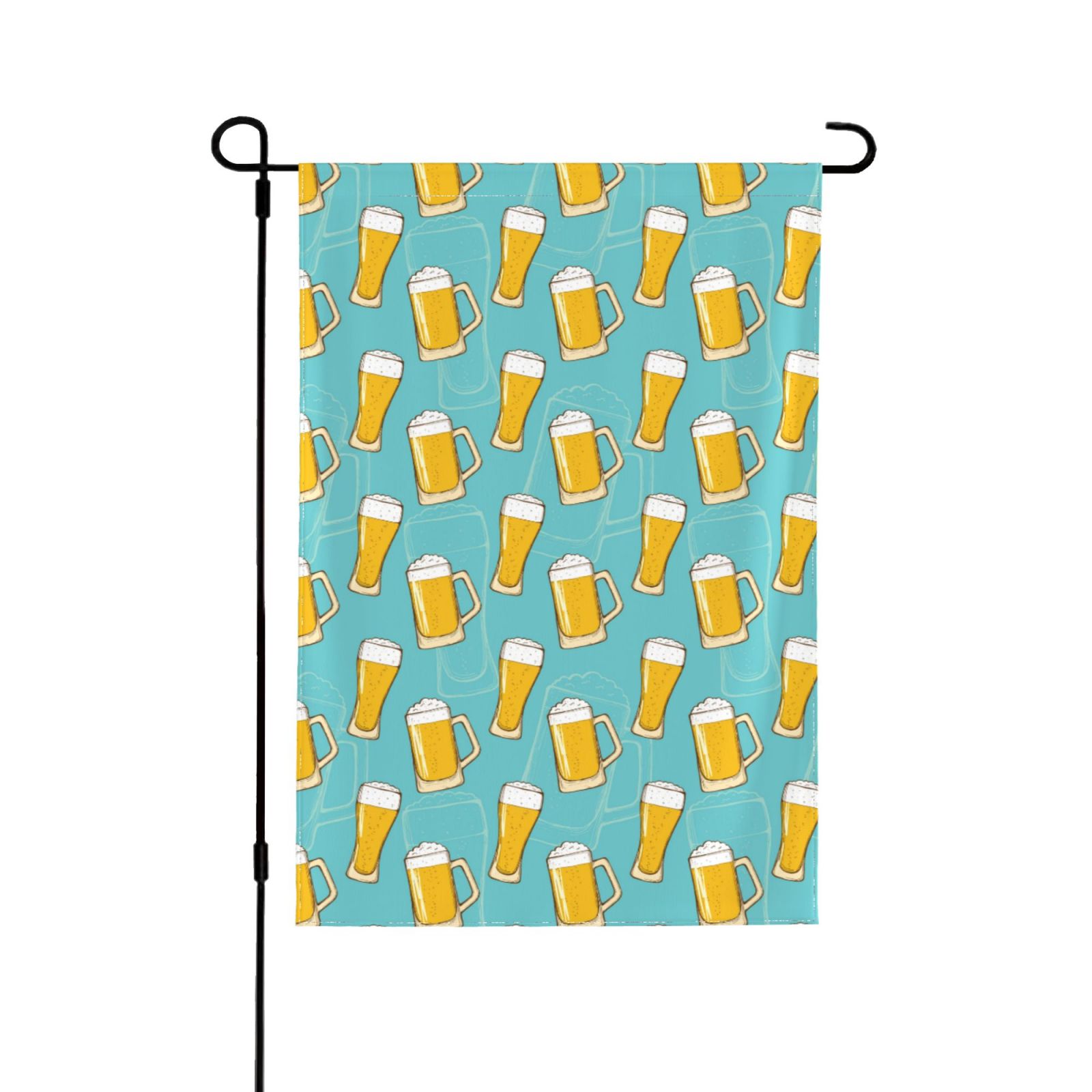 Easygdp Beer Garden Flag Yard Flag Welcome Flag, Double-Sided, Weather ...