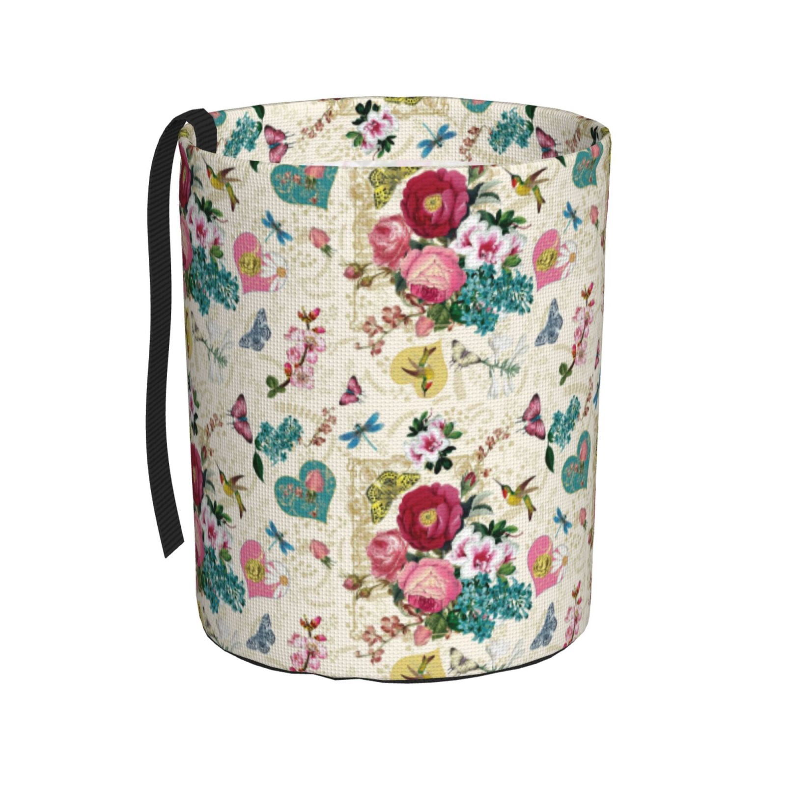 Easygdp Bird Butterfly Rose Car Trash Can Garbage Car Accessories Trash ...