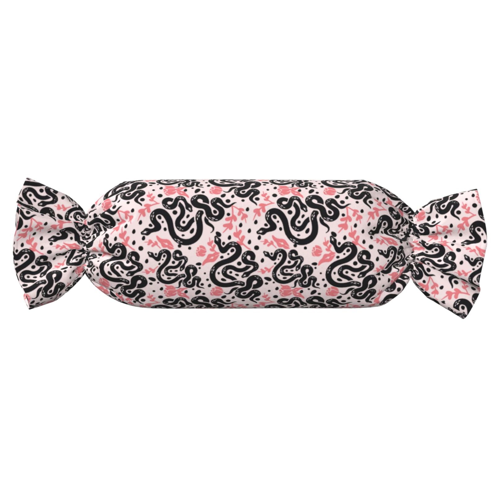 Easygdp Black Snake Candy Pillow Cylindrical Pillows Sofa Pillow Neck ...
