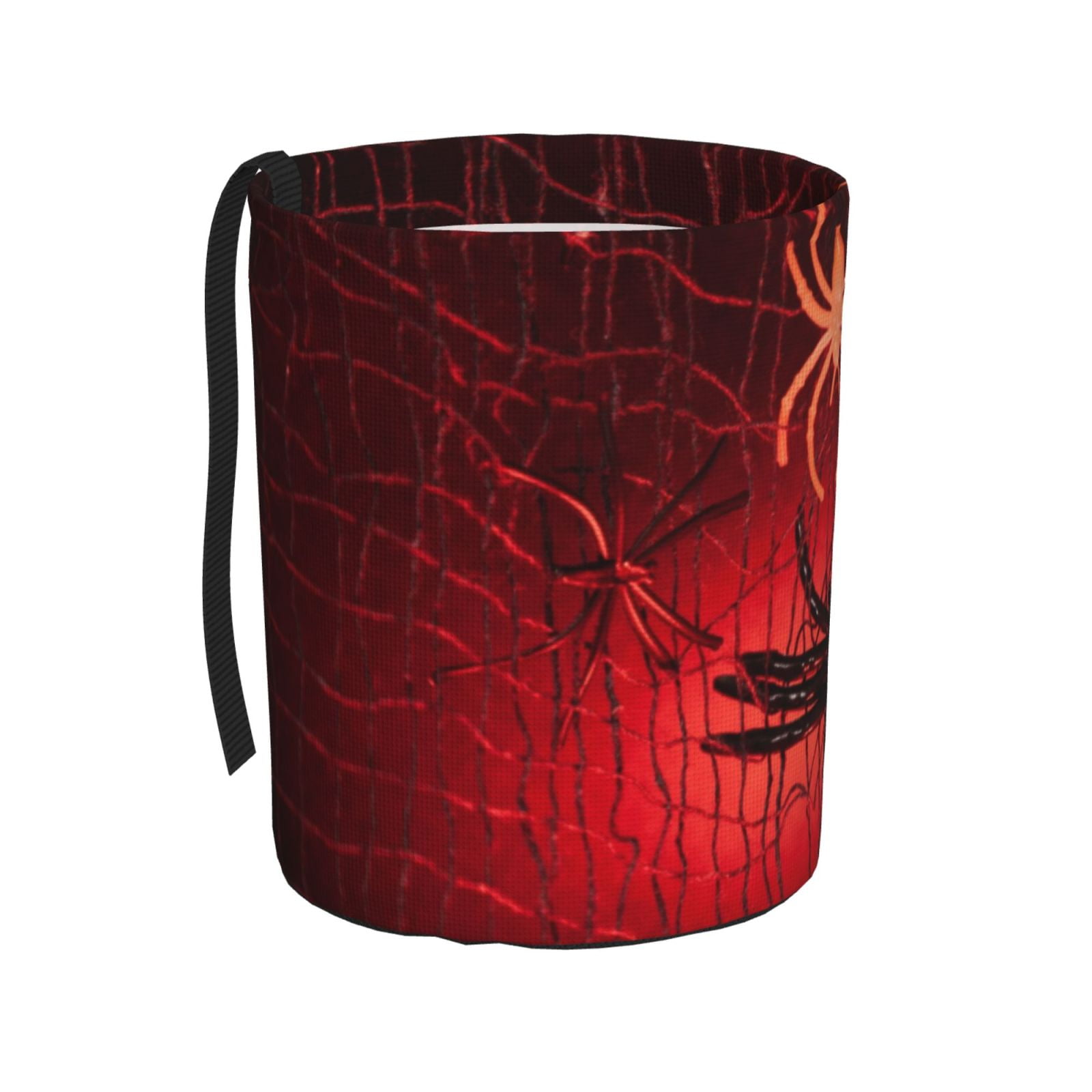 Easygdp Black Spider Web With Spiders Car Trash Can Garbage Car ...