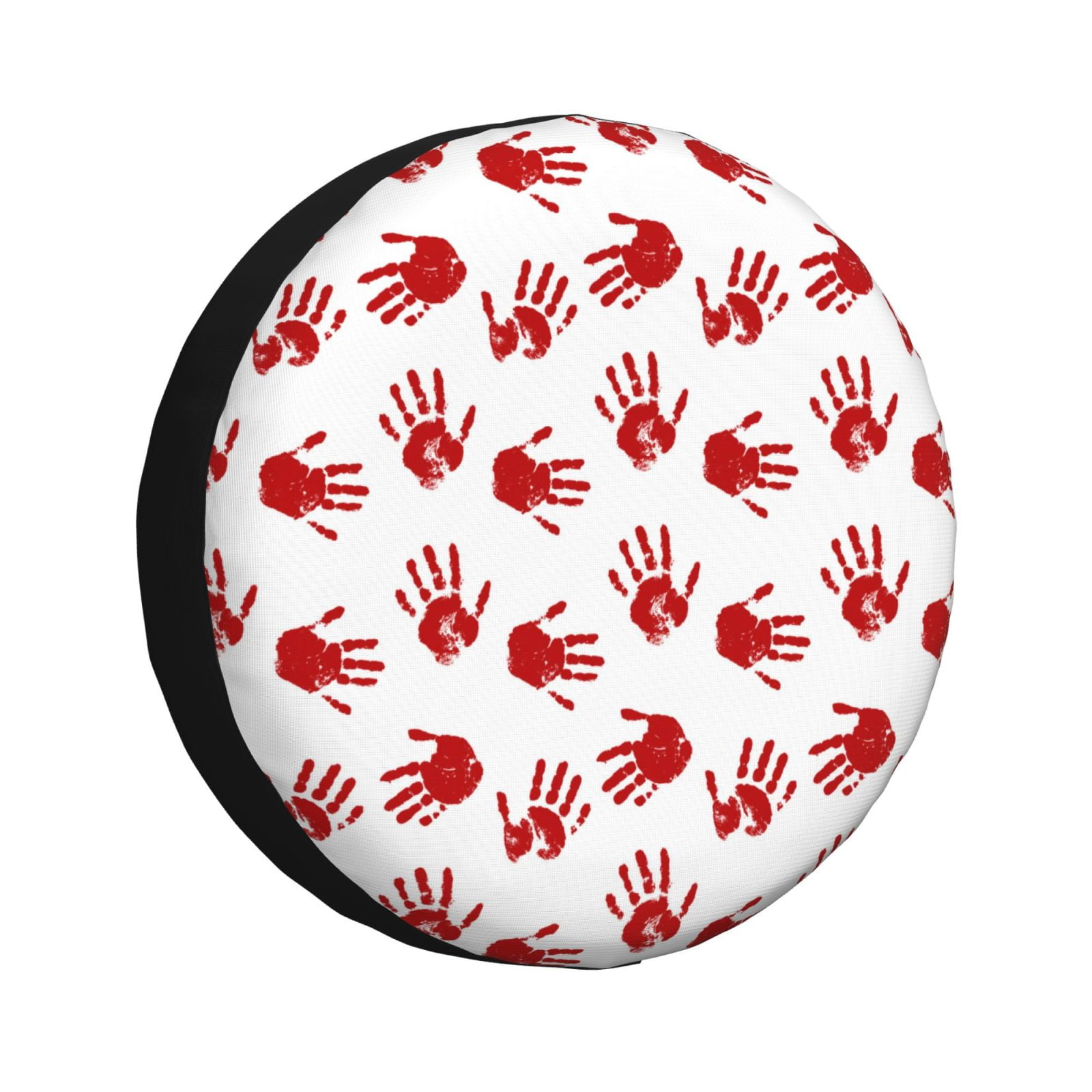 Easygdp Bloody Hand Wheel Cover,Spare Tire Cover,4-17in Spare Tire ...