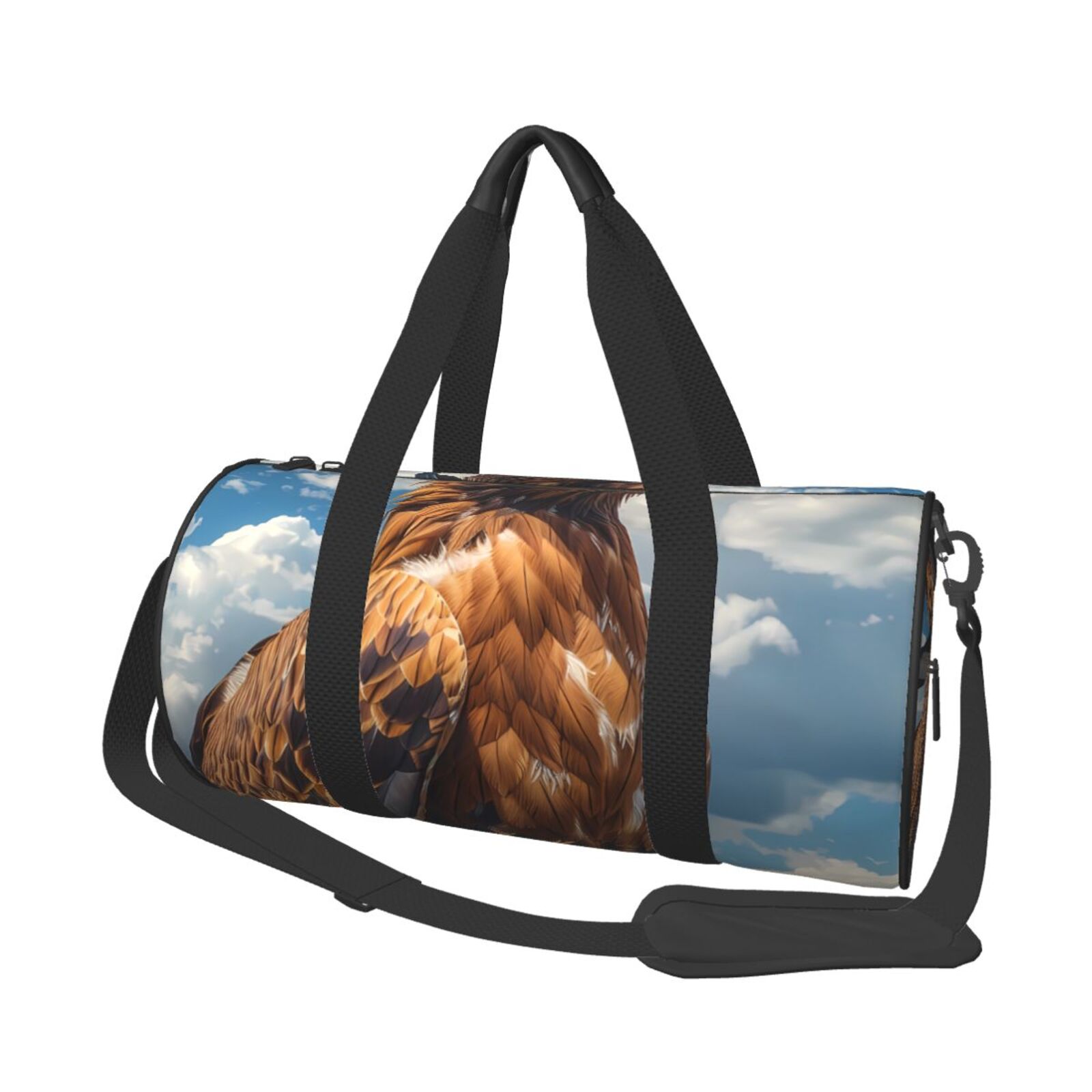 Easygdp Blue Sky White Cloud Eagle Travel Duffle Bag,Carry on Bag ...