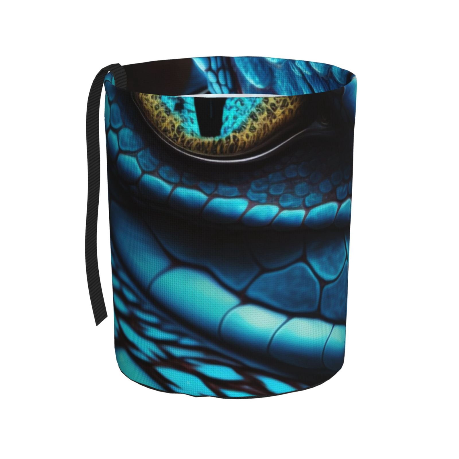 Easygdp Blue Viper Snake Closeup Face Car Trash Can Garbage Car ...
