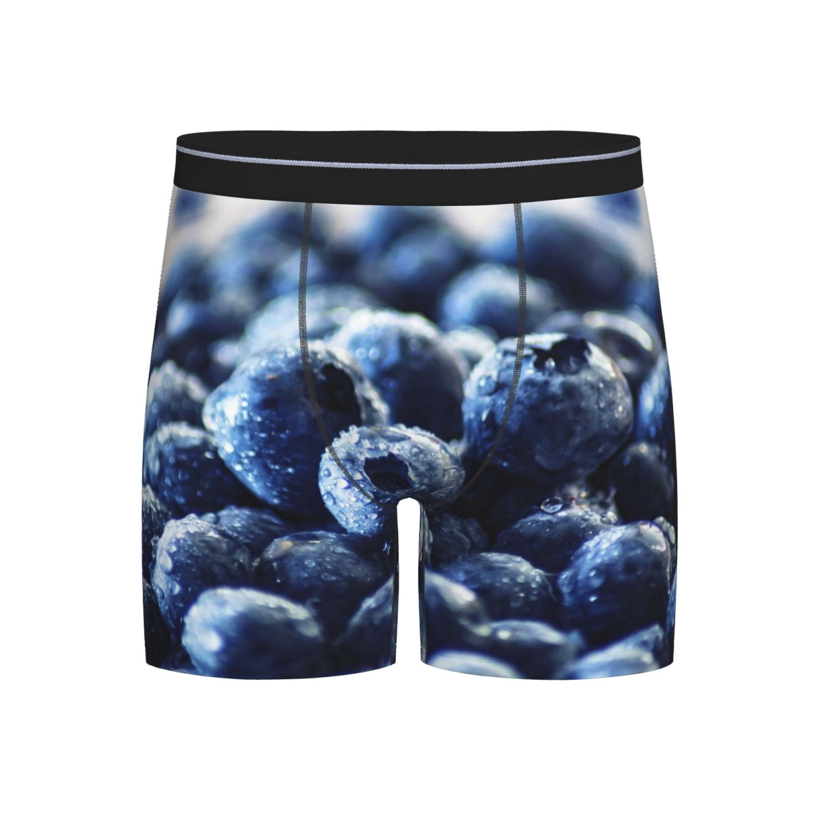Easygdp Blueberry Men's Boxer Briefs Men’s Underwear Boxer Briefs for ...