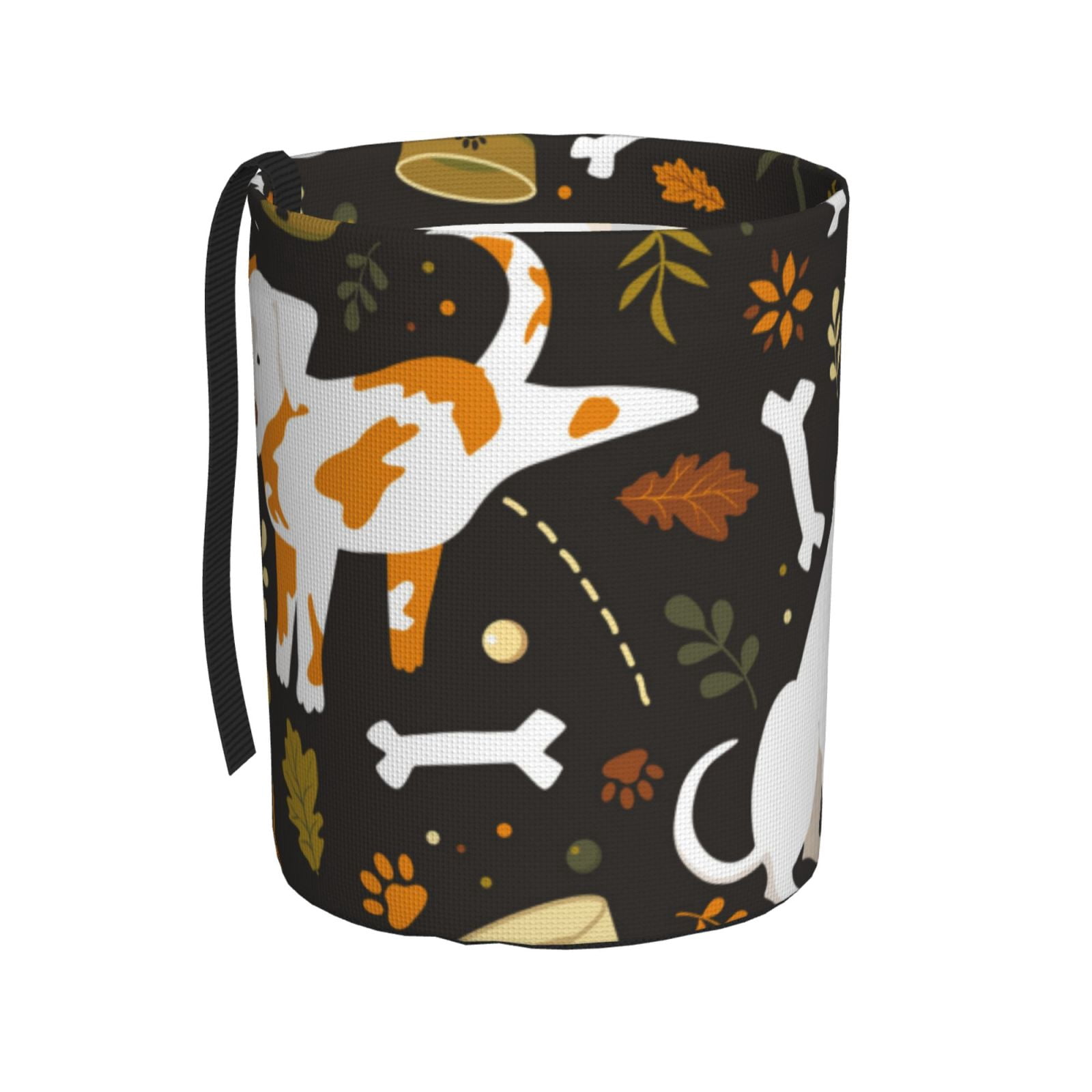 Easygdp Bones And Leaves Car Trash Can Garbage Car Accessories Trash ...