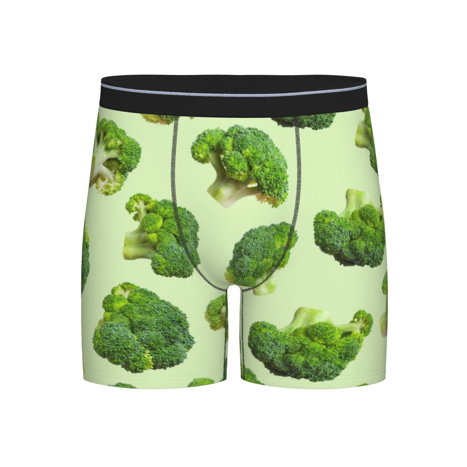Easygdp Broccoli 3 Men's Boxer Briefs Men’s Underwear Boxer Briefs for ...
