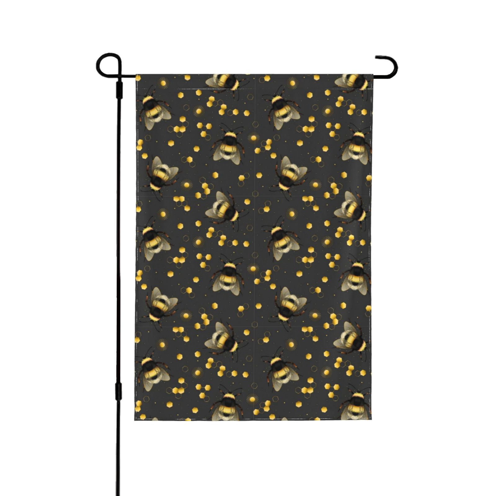 Easygdp Bumblebee Garden Flag Yard Flag Welcome Flag, Double-Sided ...