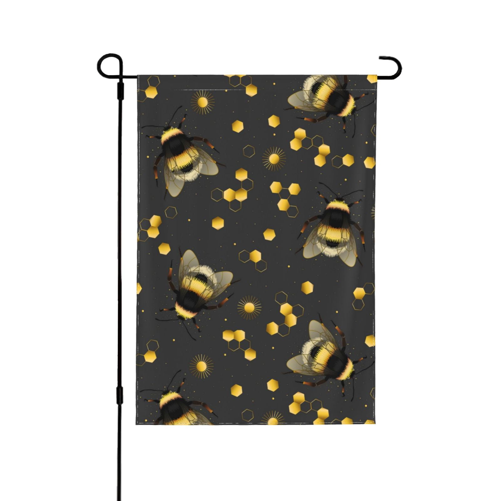 Easygdp Bumblebee Garden Flag Yard Flag Welcome Flag, Double-Sided ...