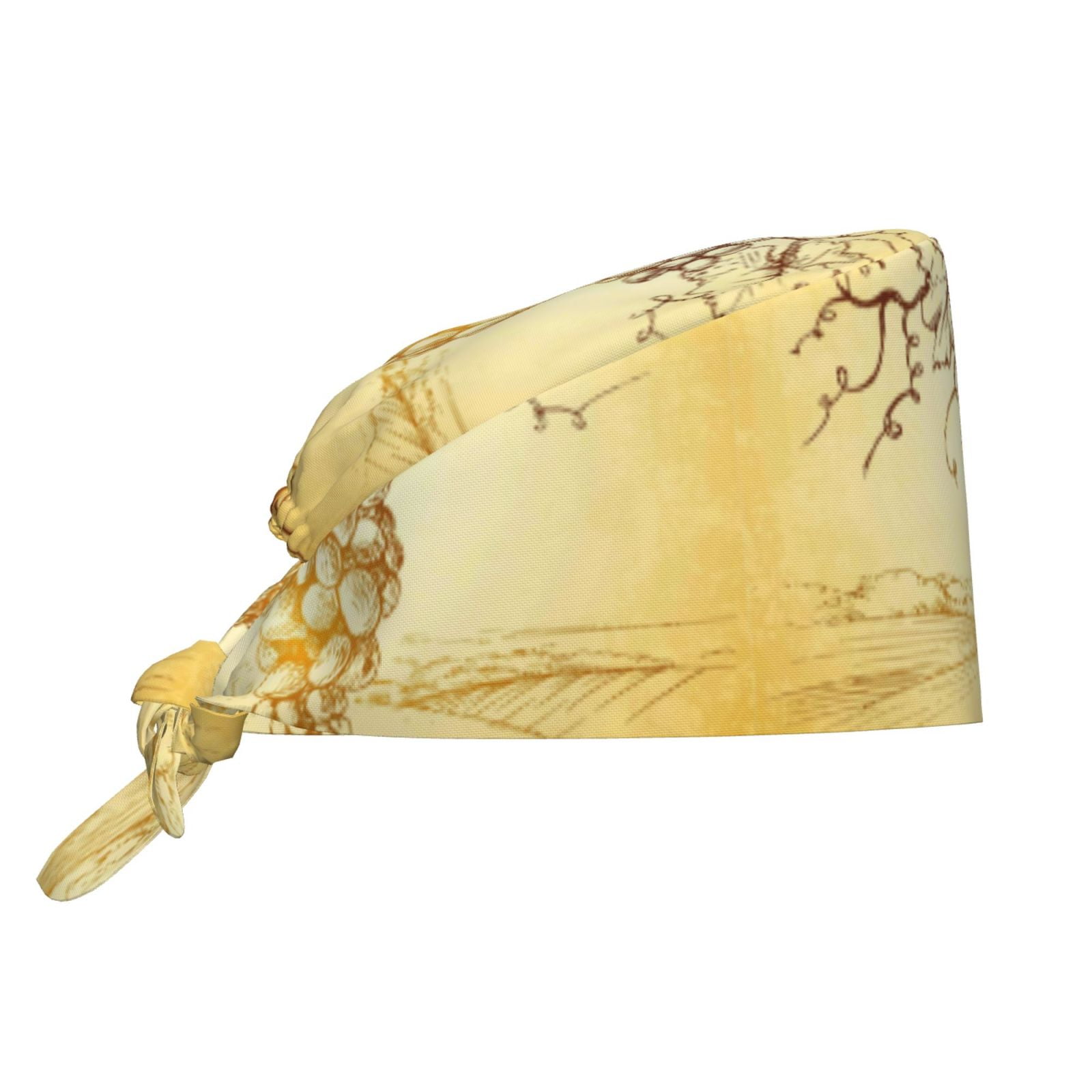 Easygdp Bunch of Grapes Men Women Adjustable Cap Working Hat Tie Back ...