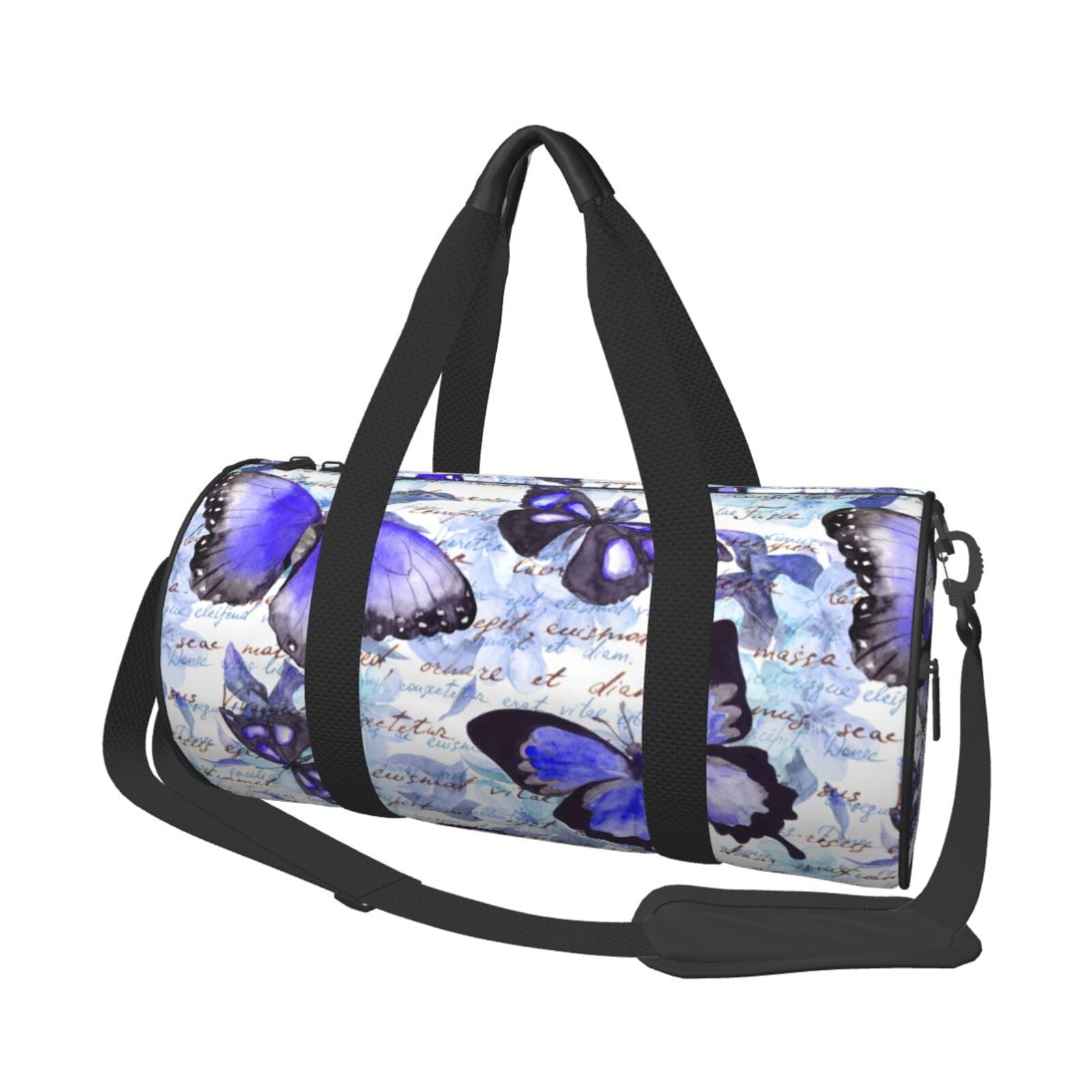 Easygdp Butterflies Travel Bag, Camping, Weekend, Carry On Overnight ...