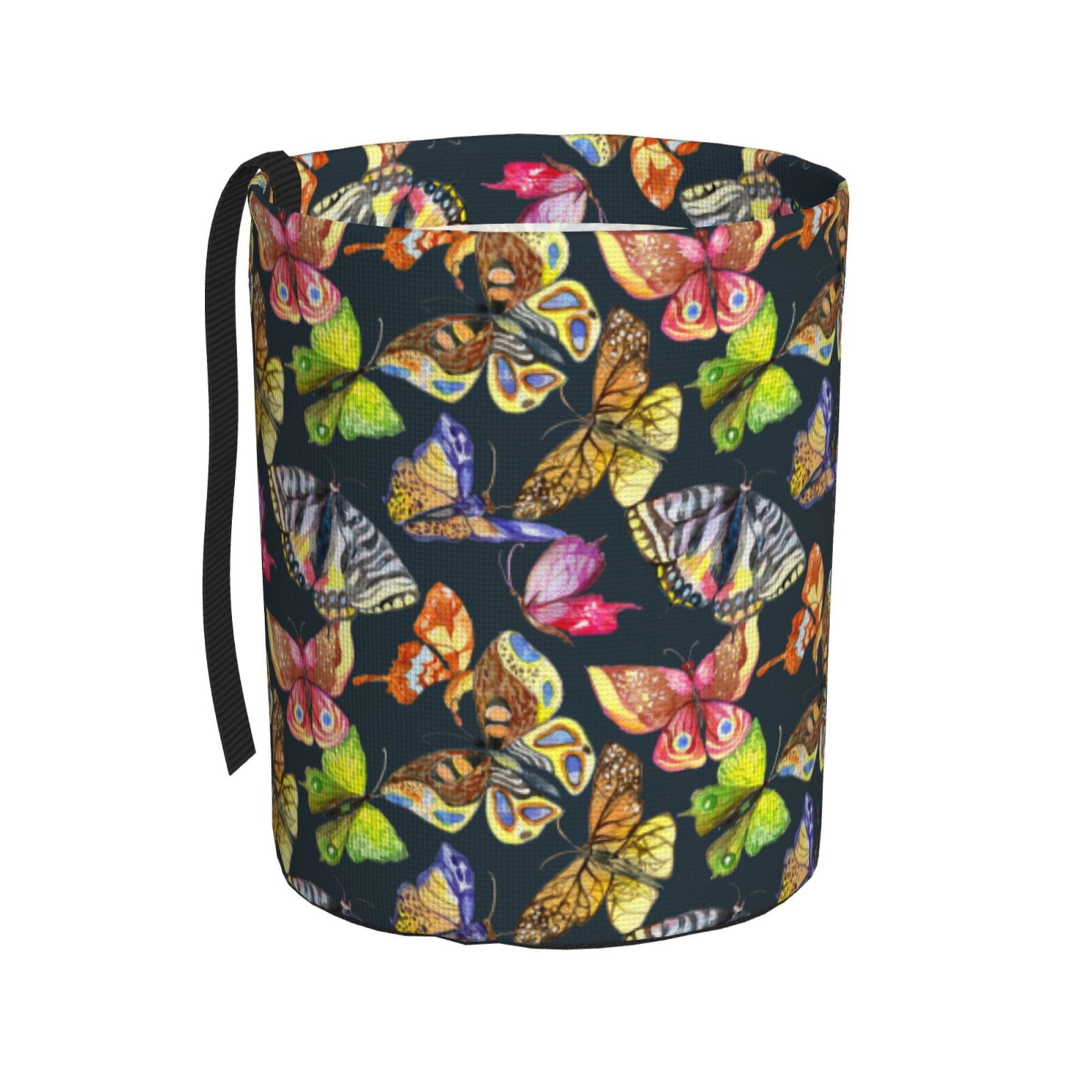 Easygdp Butterfly Wild Insect Car Trash Can Garbage Car Accessories ...