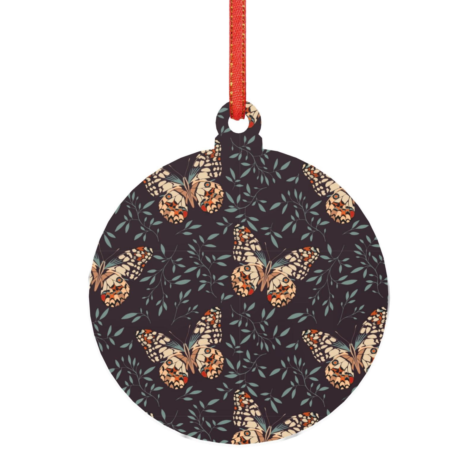 Easygdp Butterfly1 Christmas Ornament Acrylic Christmas Tree Pendant ...