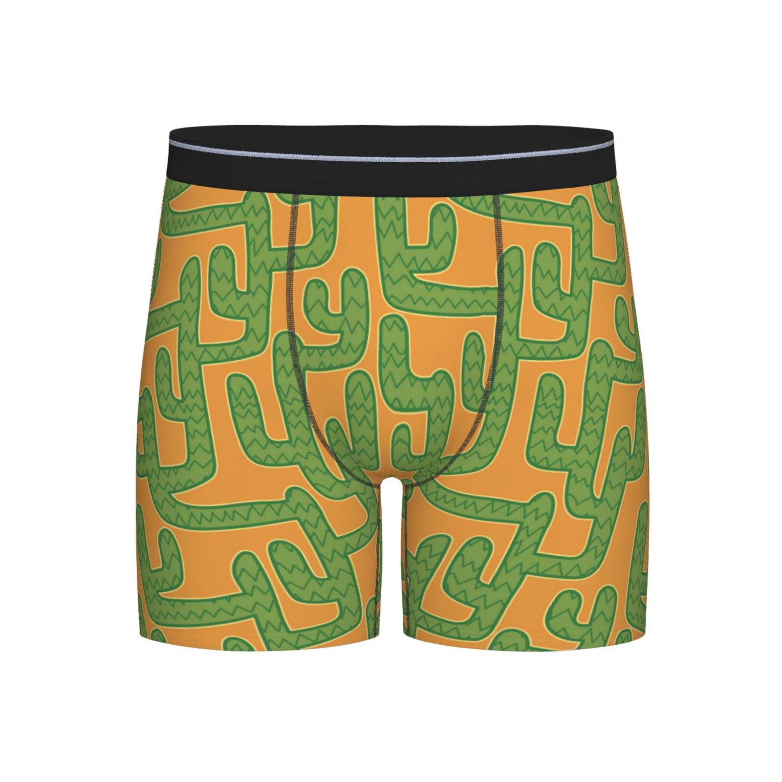 Easygdp Cactus 2 Men's Boxer Briefs Men’s Underwear Boxer Briefs for ...