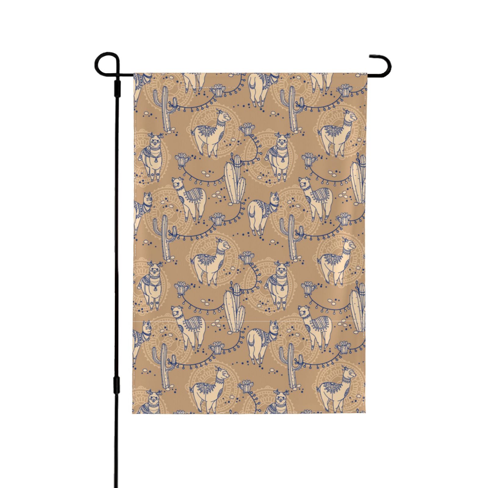 Easygdp Cactus Alpaca Garden Flag Yard Flag Welcome Flag, Double-Sided ...