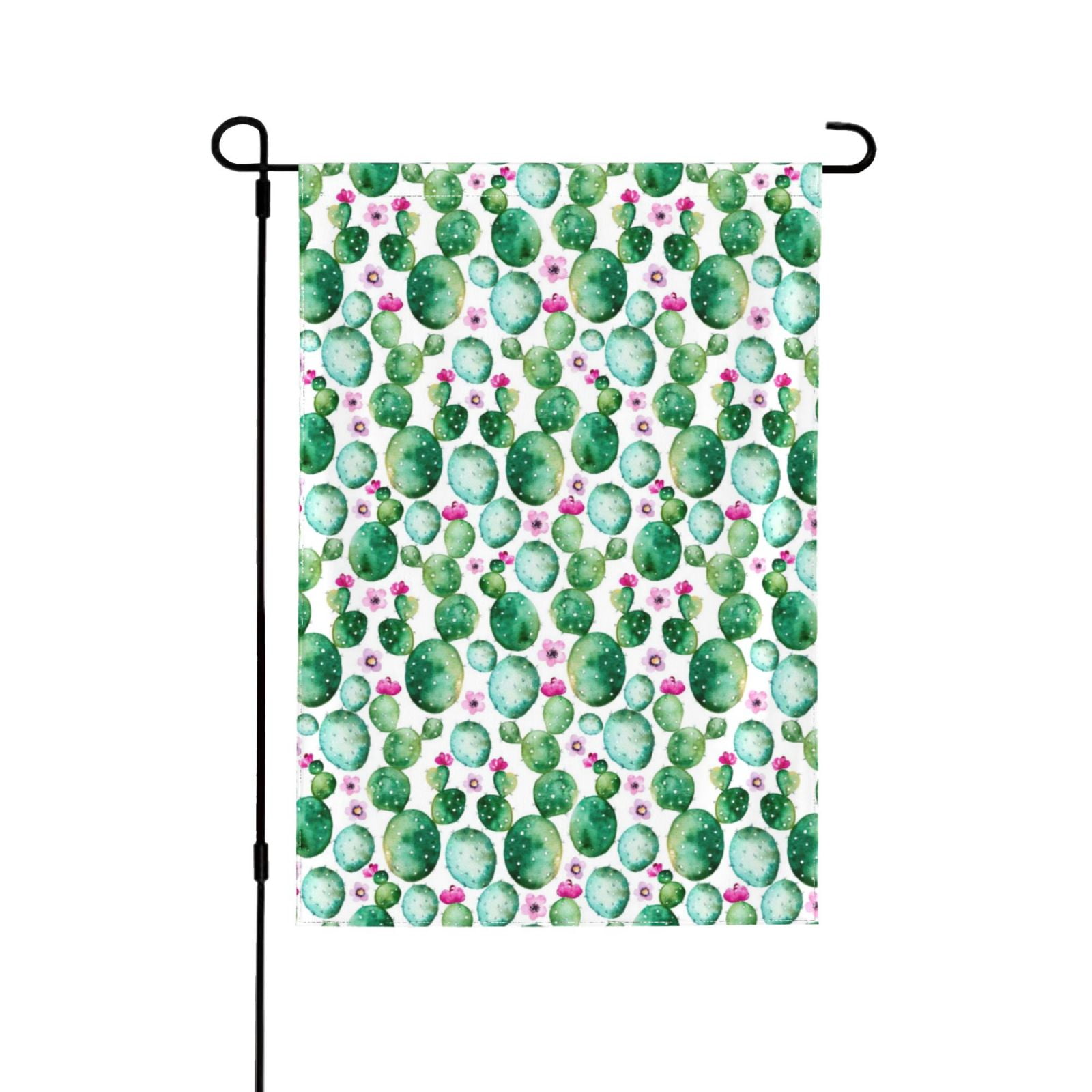 Easygdp Cactus Plants Garden Flag Yard Flag Welcome Flag, Double-Sided ...