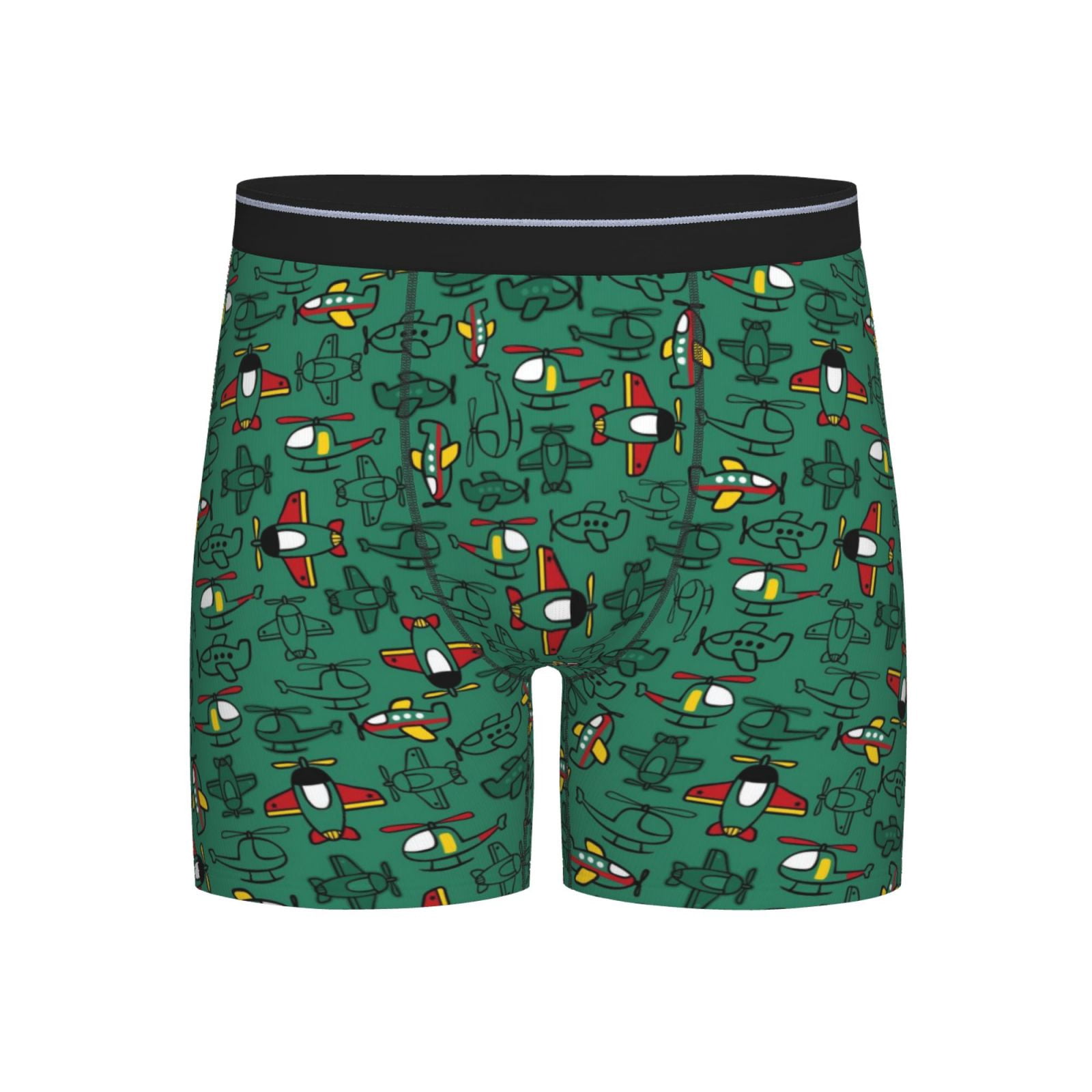 Easygdp Cartoon Air Transportation Men's Boxer Briefs Men’s Underwear ...