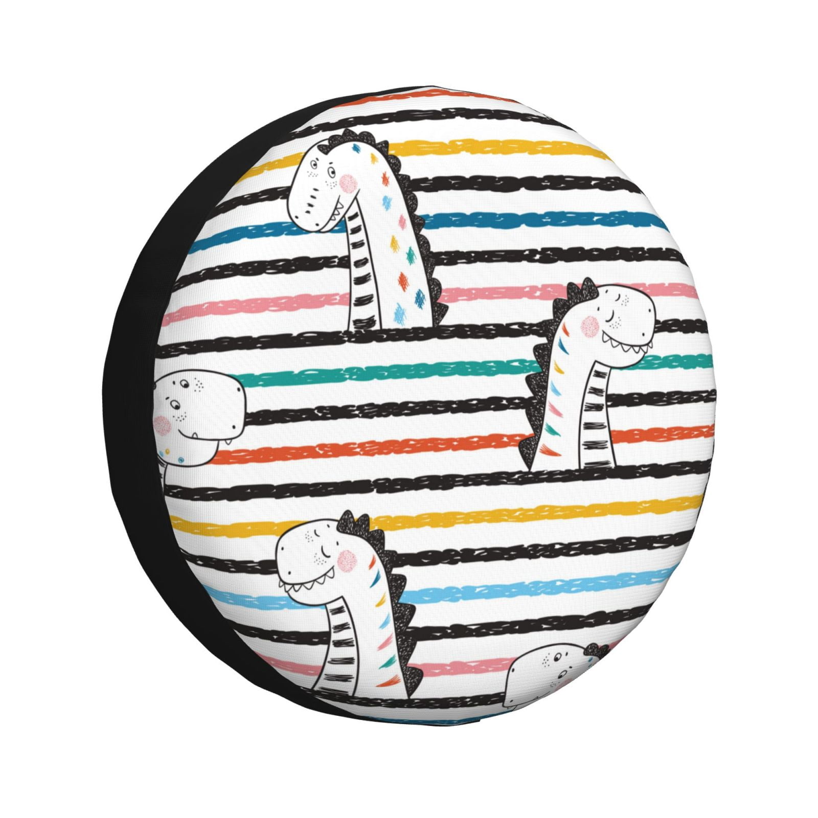 Easygdp Cartoon Dinosaurs Wheel Sun Guard, Spare Tire Cover,Universal ...