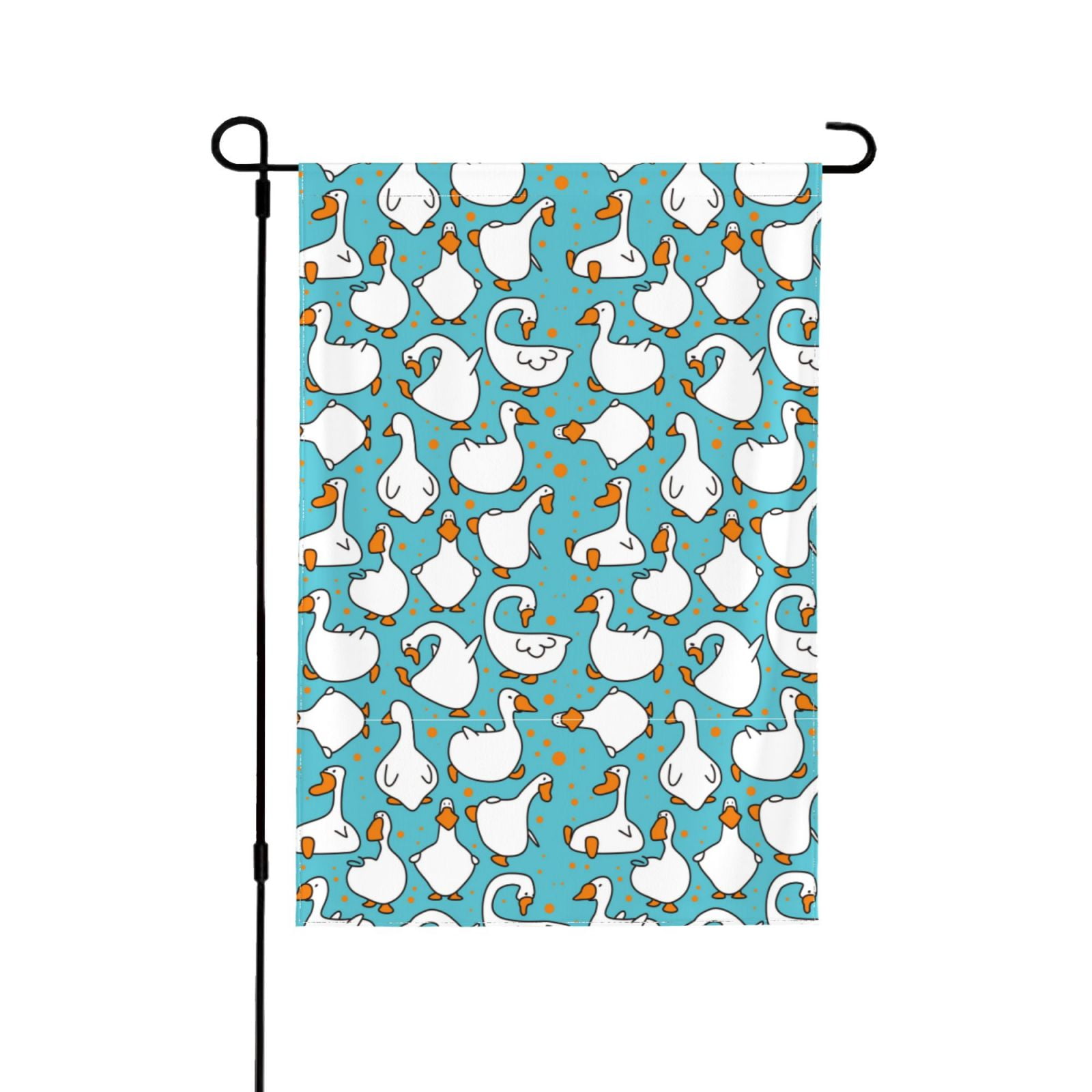 Easygdp Cartoon Funny Goose Garden Flag Yard Flag Welcome Flag, Double ...