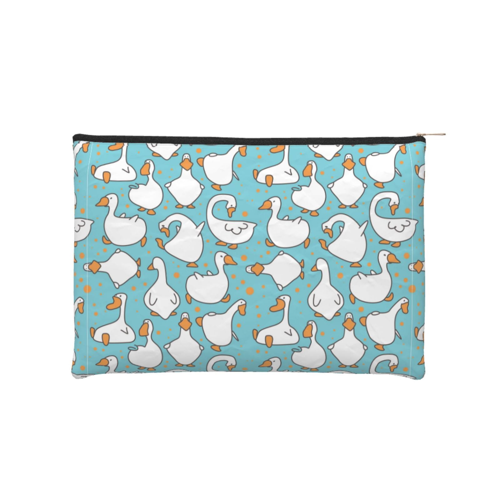 Easygdp Cartoon Funny Goose Makeup Bag Toiletry Bag Canvas Makeup Bags ...