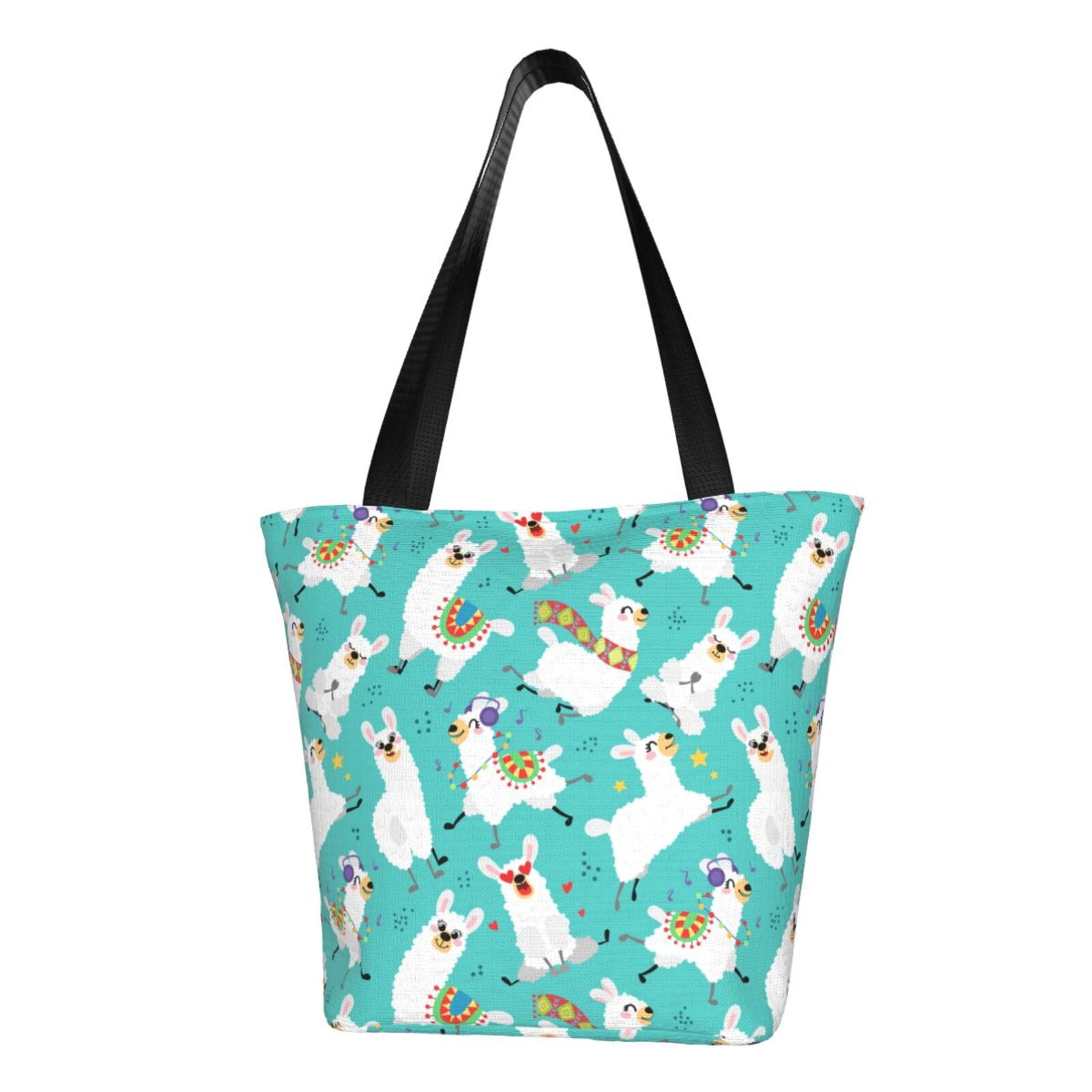 Easygdp Cartoon Llamas Shoulder Bags for Women,Crossbody Bags Shoulder ...