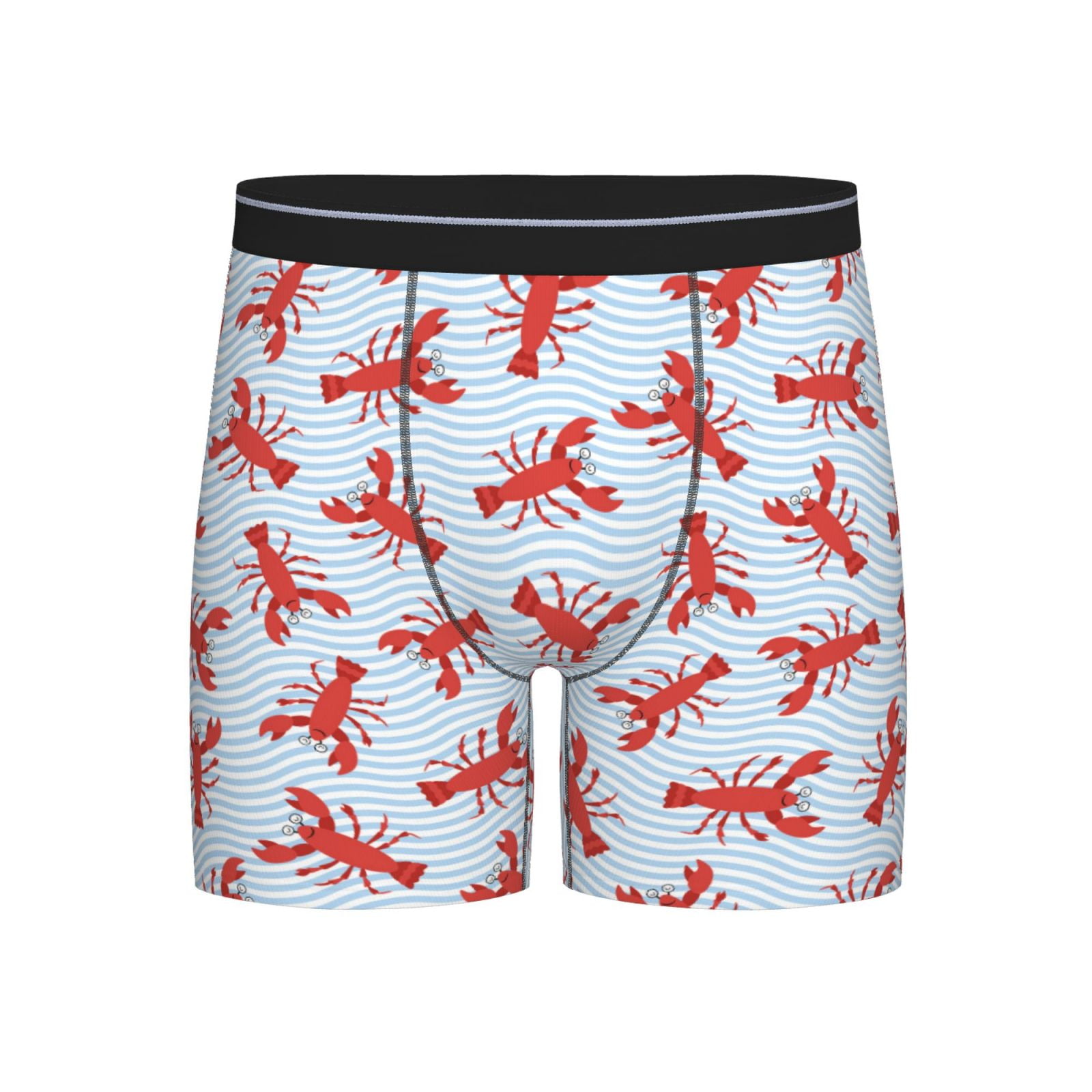 Easygdp Cartoon Lobsters 1 Men's Boxer Briefs Men’s Underwear Boxer ...