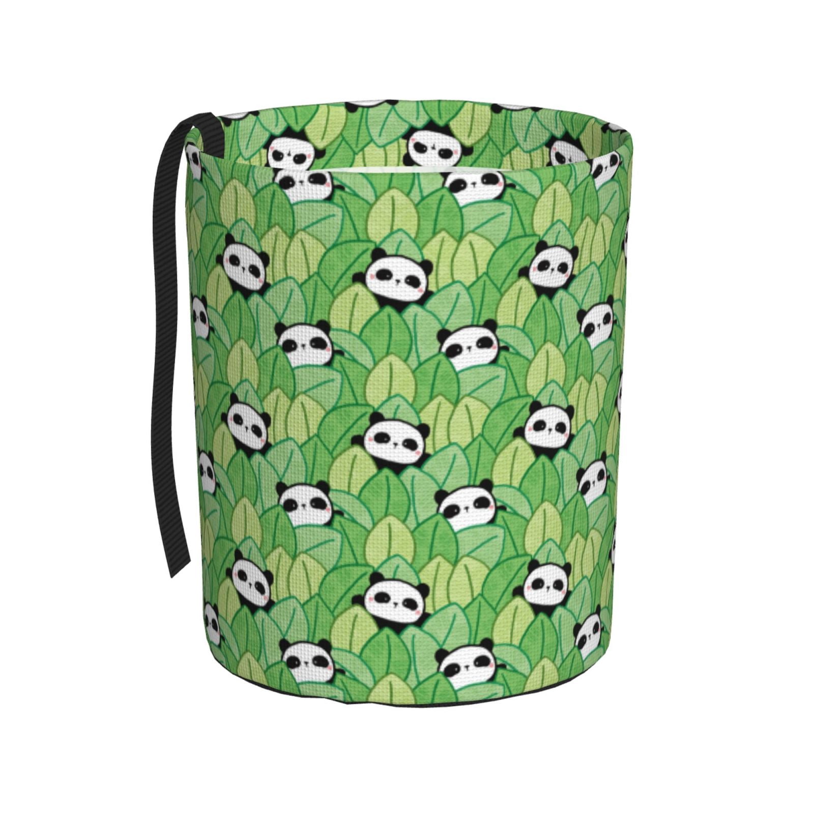 Easygdp Cartoon Panda And Leaf 1 Car Trash Can Garbage Car Accessories ...