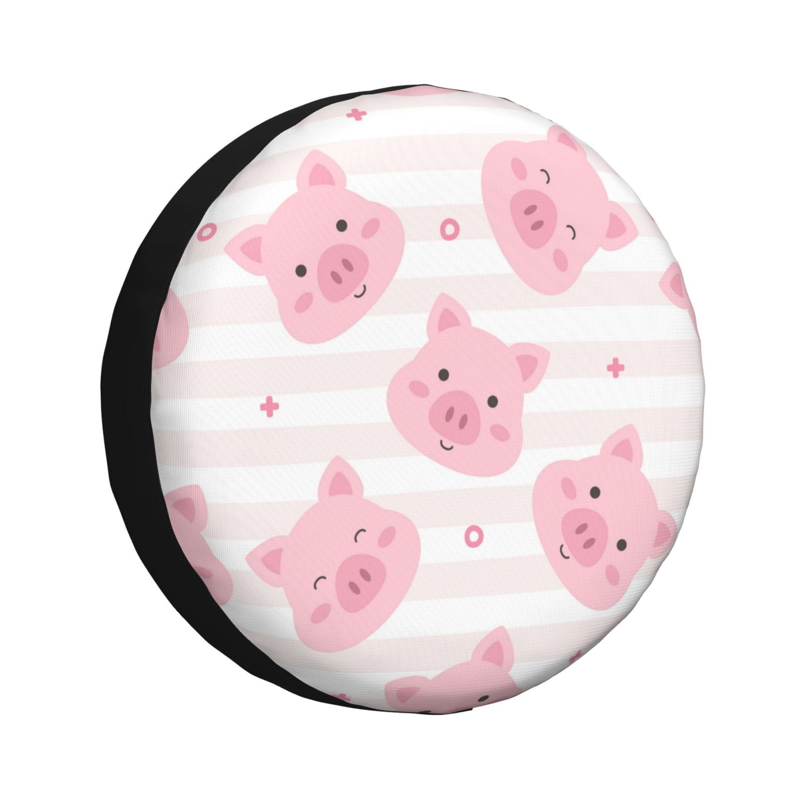 Easygdp Cartoon Pig Wheel Sun Guard, Spare Tire Cover,Universal Trailer ...