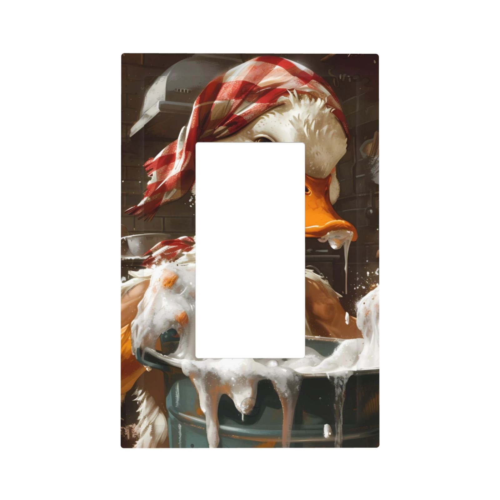 Easygdp Cartoon Scottish Duck Decorator Light Switch or Receptacle ...