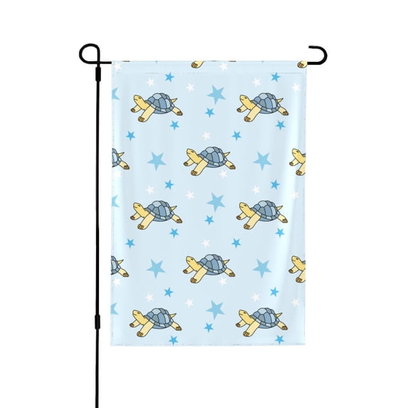 Easygdp Cartoon Turtle Garden Flag Yard Flag Welcome Flag, Double-Sided ...