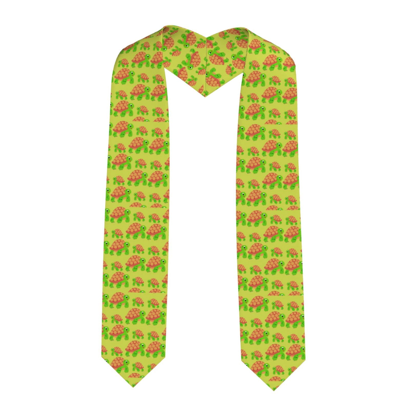 Easygdp Cartoon Turtles 1 Unisex Adult Graduation Stole Shawl 36" Long ...