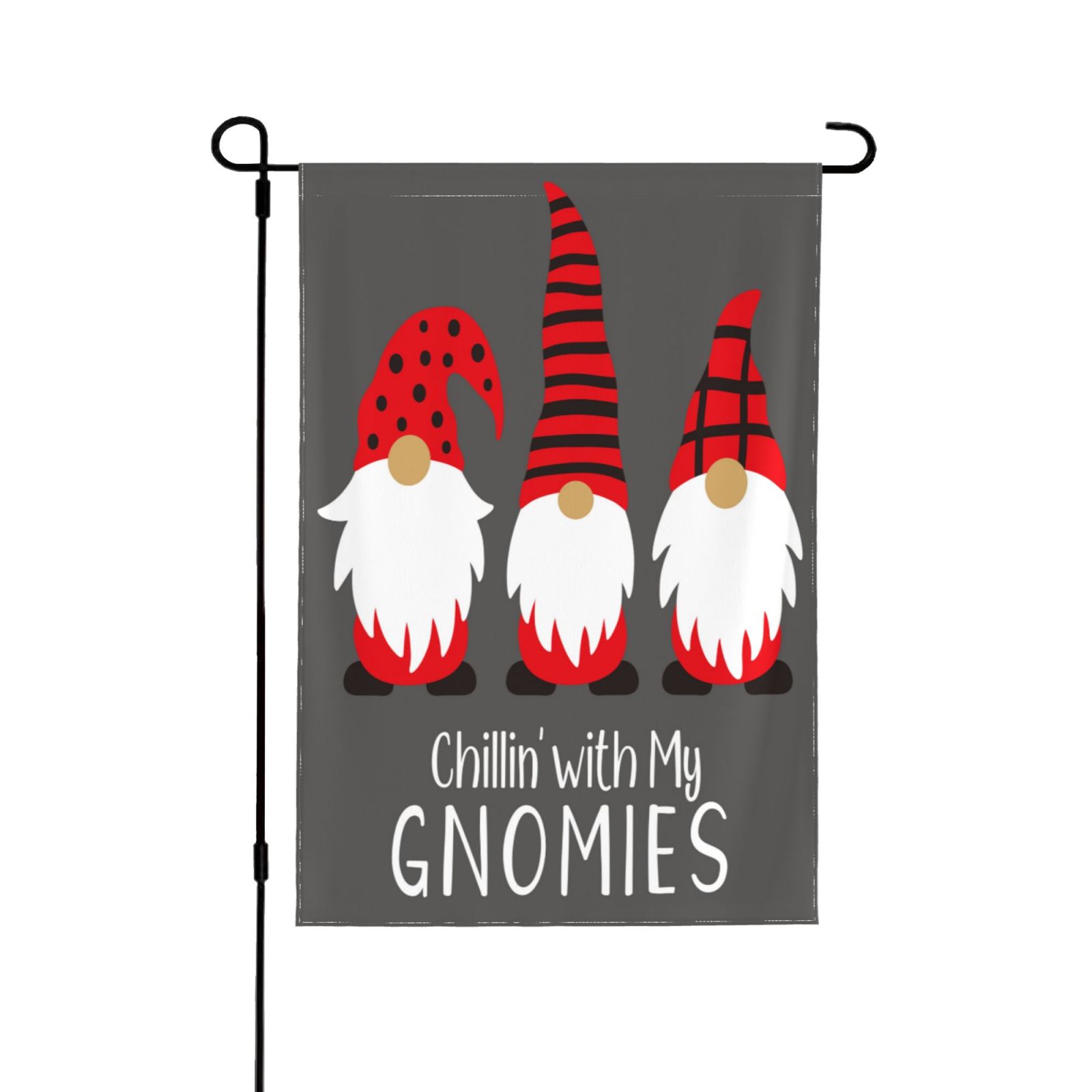 Easygdp Chillin with My Gonme Garden Flag Yard Flag Welcome Flag ...