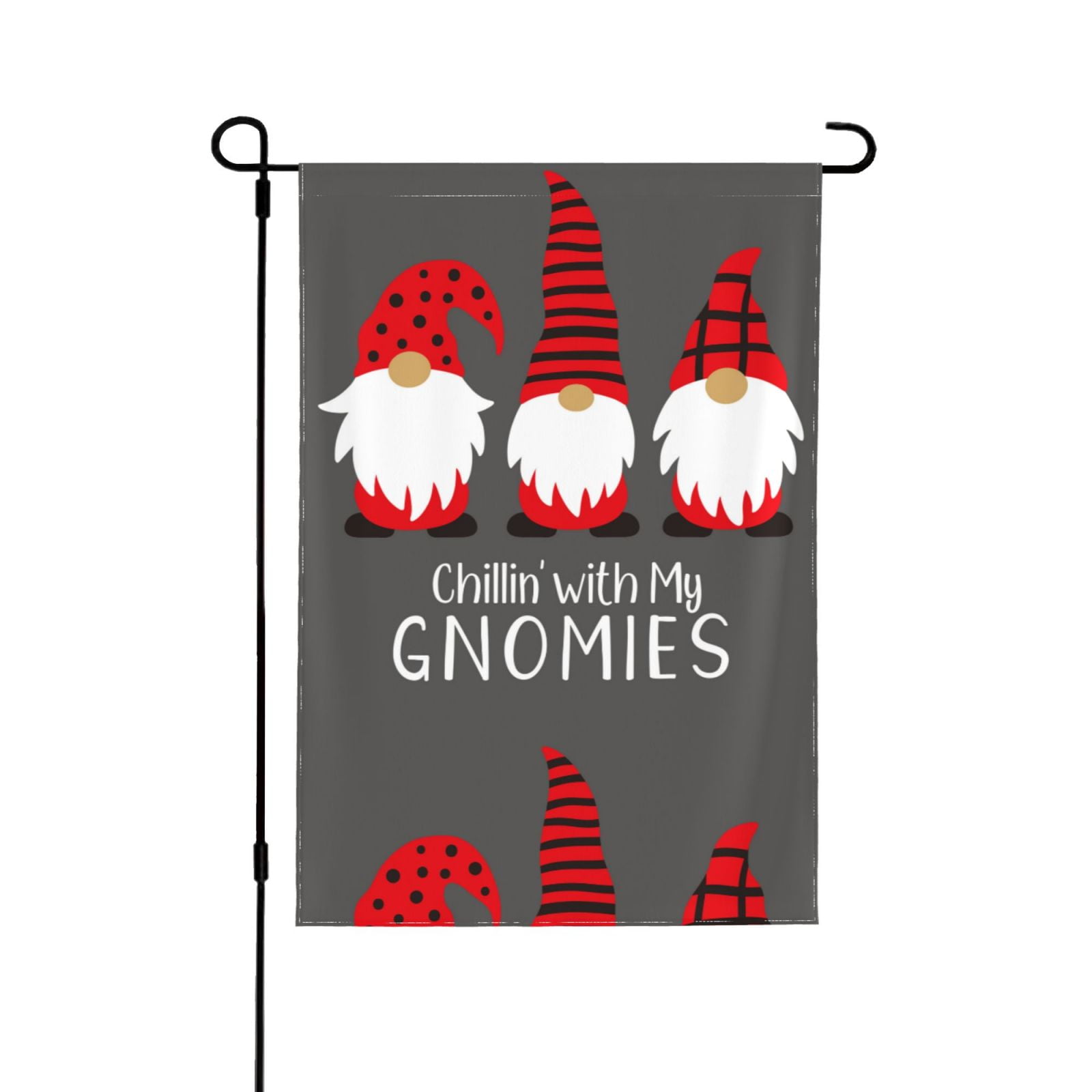 Easygdp Chillin with My Gonme Garden Flag Yard Flag Welcome Flag ...