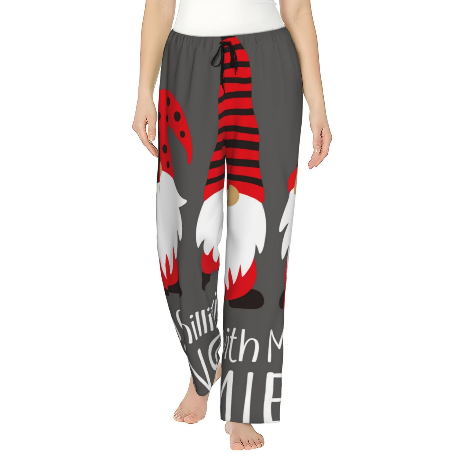 Easygdp Chillin with My Gonme Women's Drawstring Pajama Pants | Lounge ...