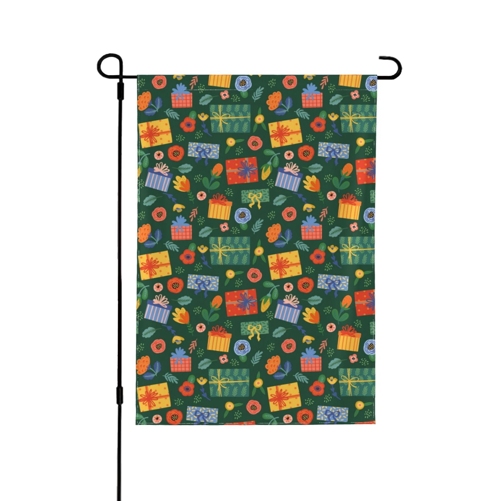 Easygdp Christmas Gift Garden Flag Yard Flag Welcome Flag, Double-Sided ...