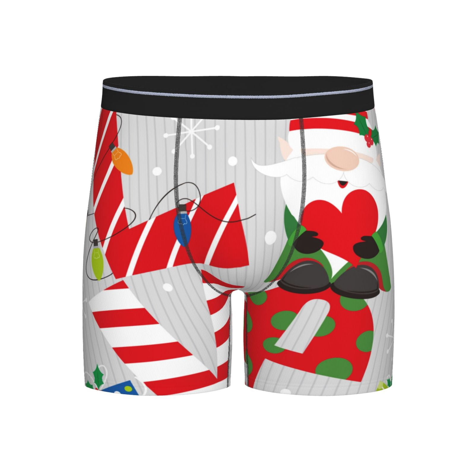 Easygdp Christmas Gnome With Love Men's Boxer Briefs Men’s Underwear ...