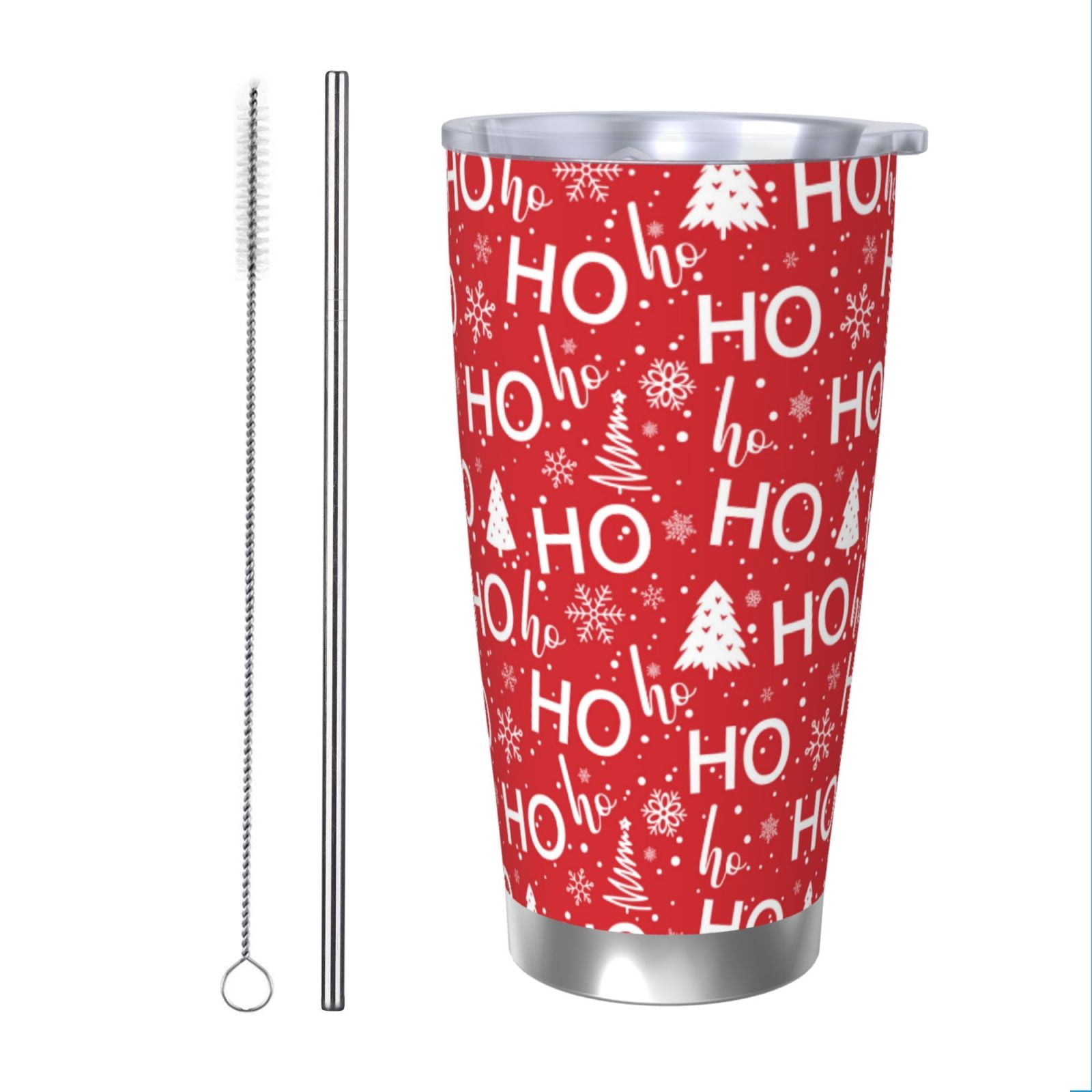 Easygdp Christmas Hohoho 20oz Stainless Steel Vacuum Insulated Double ...